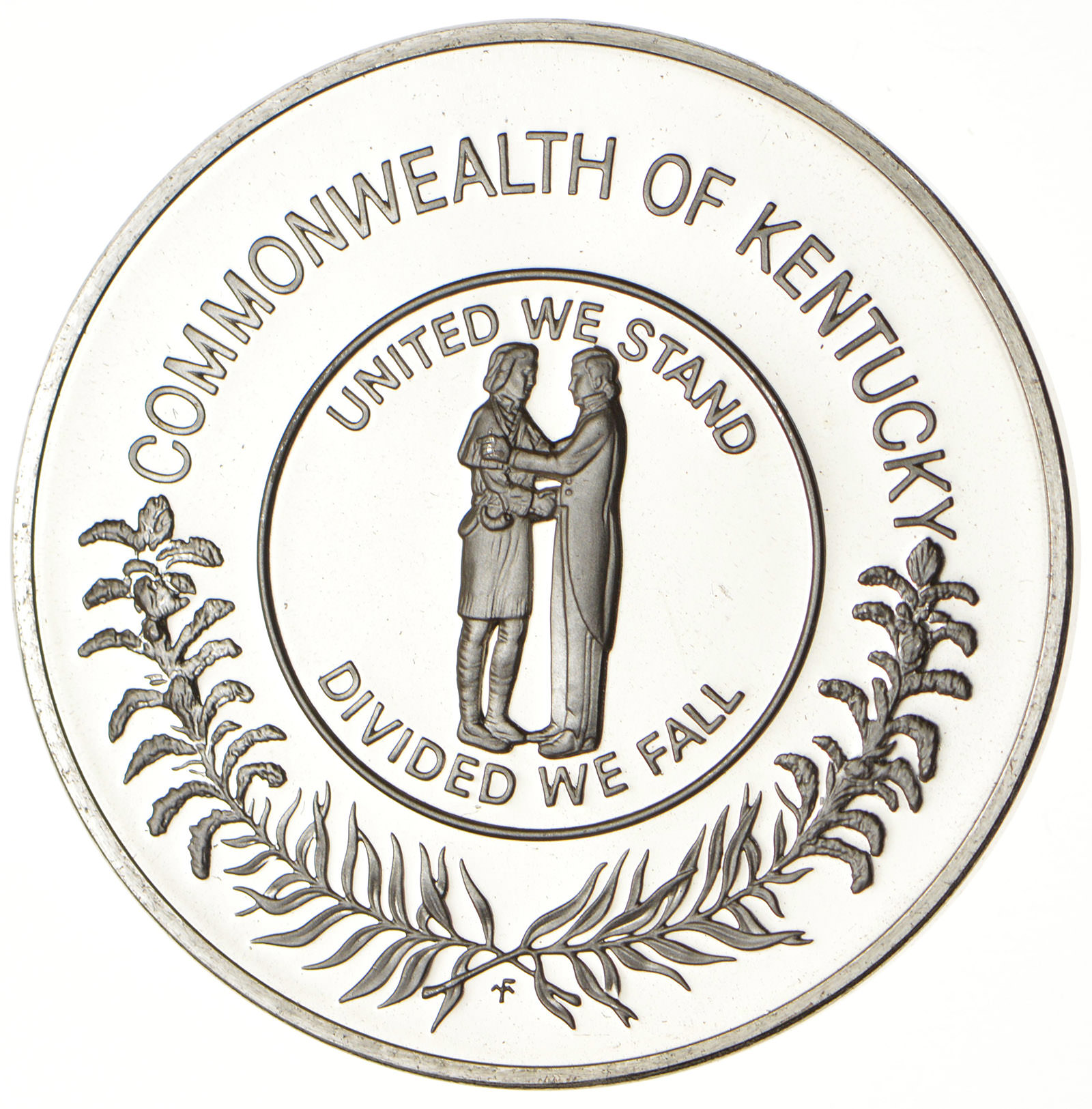 SILVER - American States Kentucky Sterling Silver Round - .925 - 33.2 ...