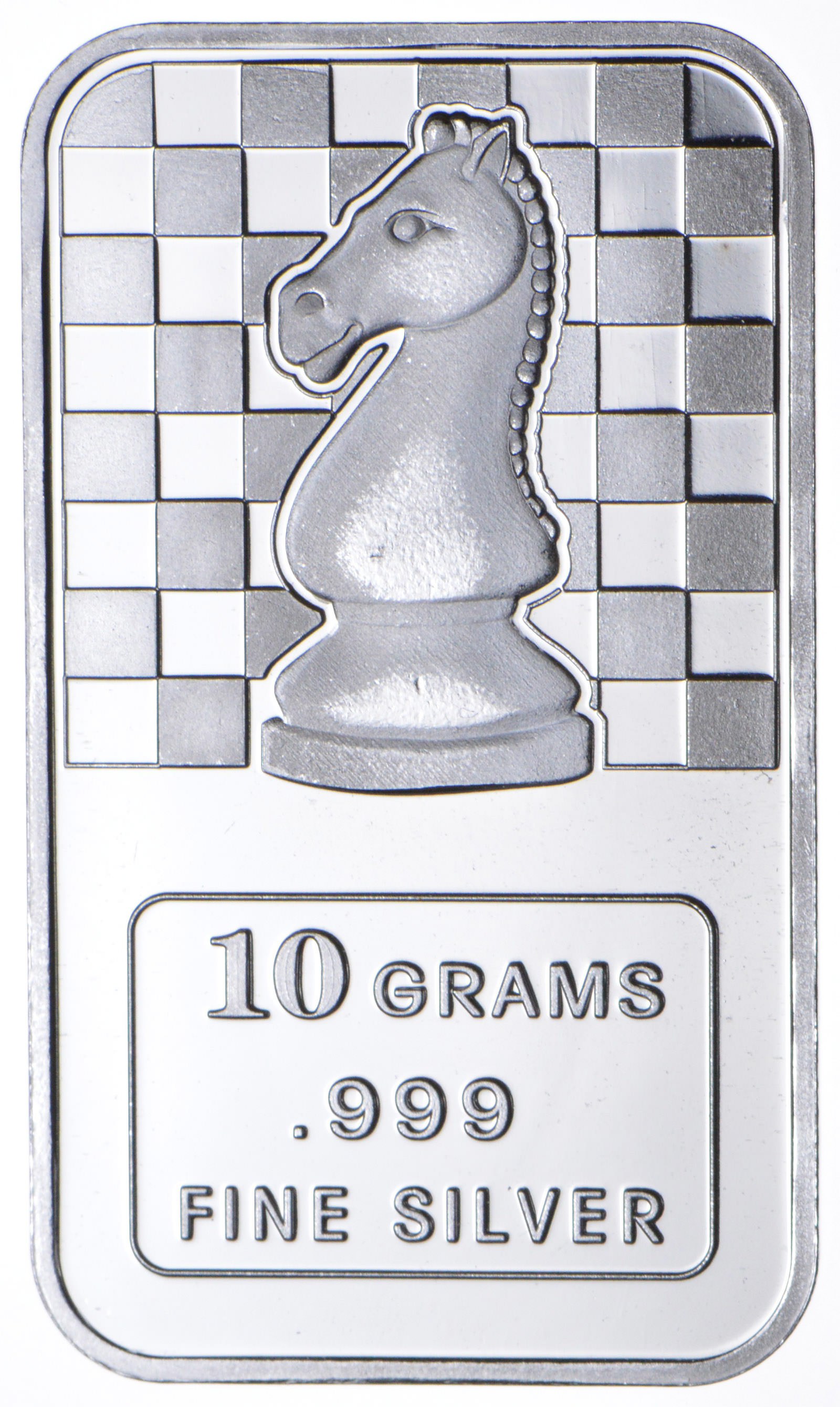 SILVER - Chess Knight - 10 Gram .999 Fine Silver - Limited Design ...