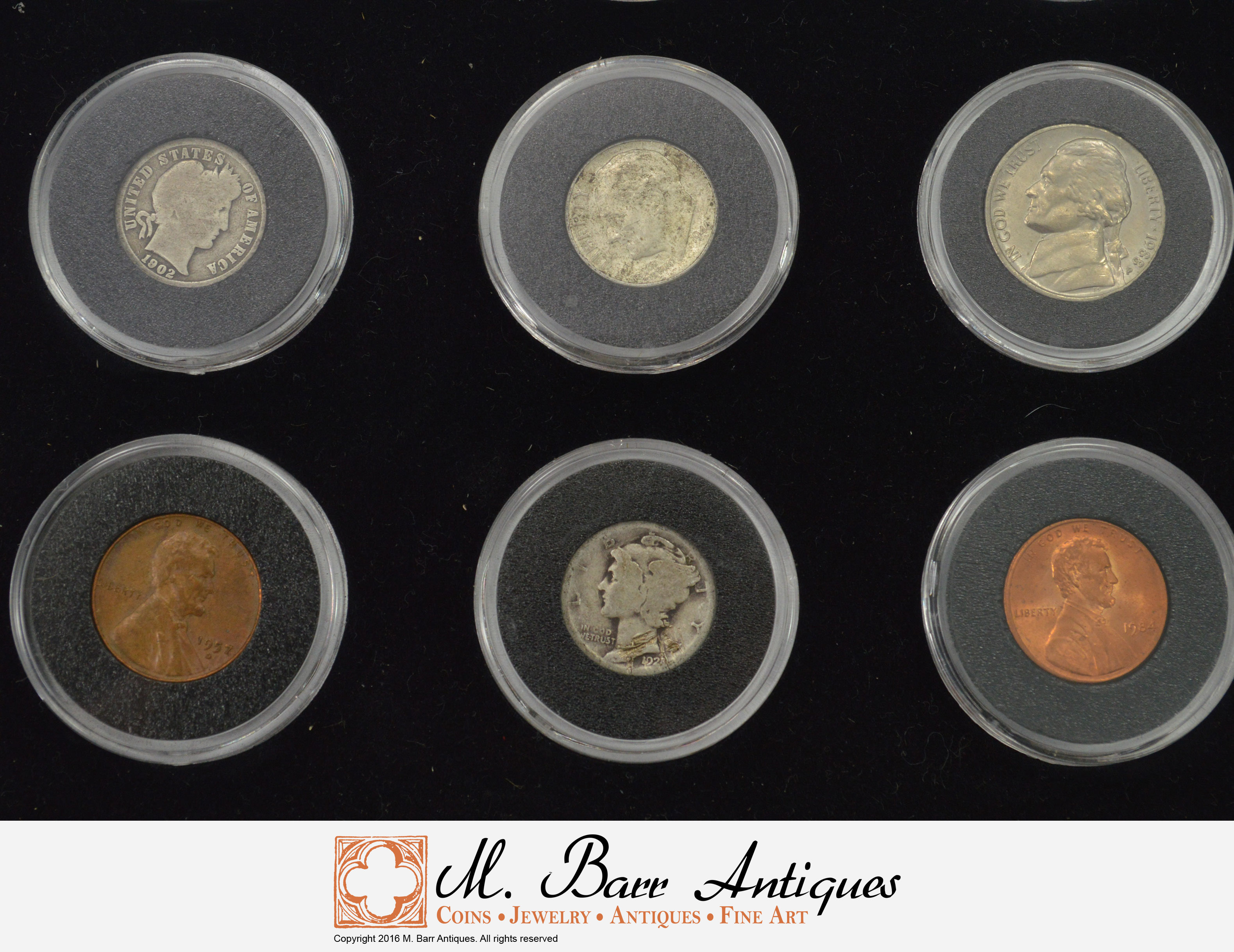 SILVER Coin Set (12) Assorted US Coin Collection**** Historic US ...