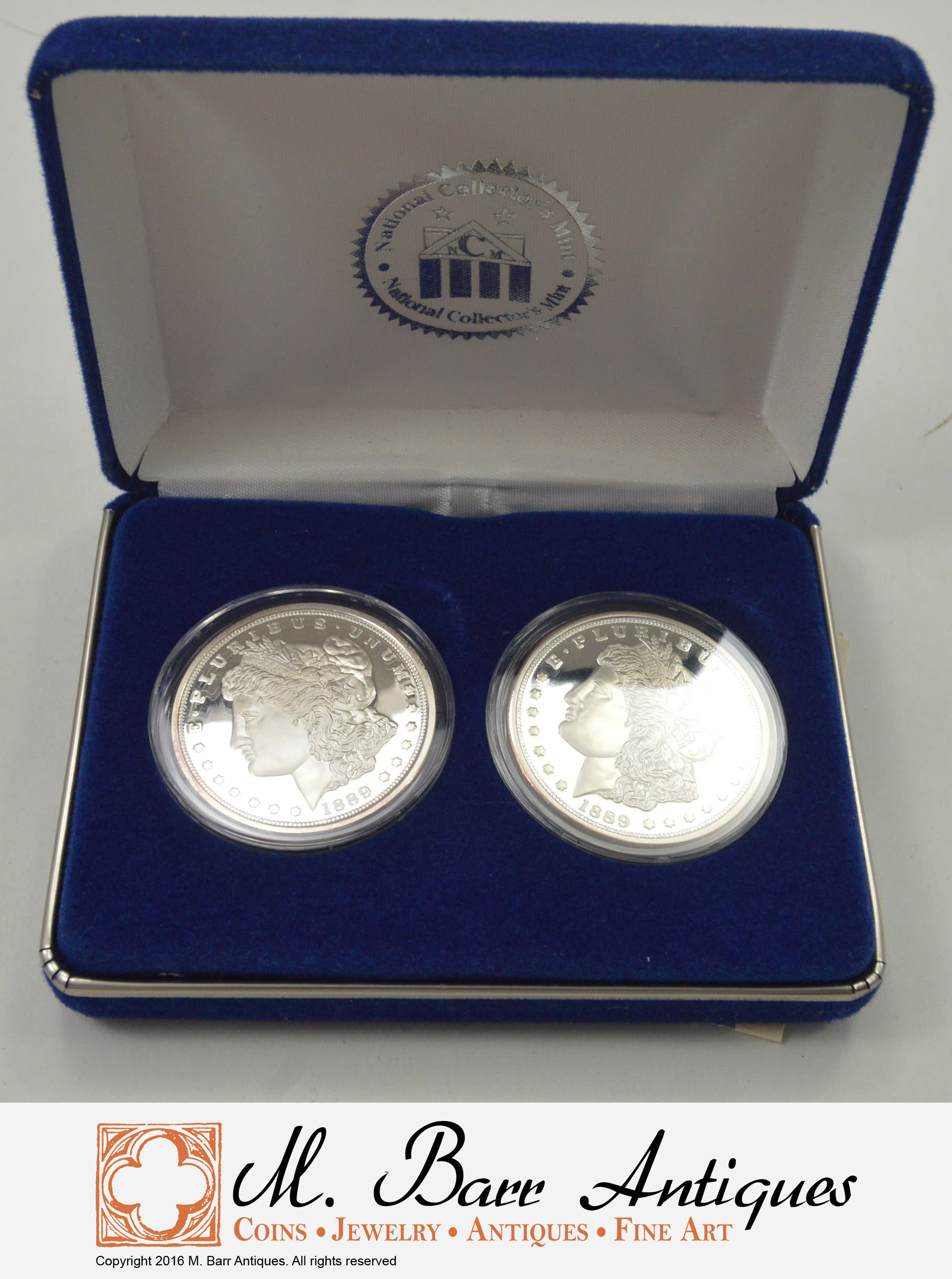SILVER Coin Set 1889-CC Silver Proof Set**** Historic US Collection ...