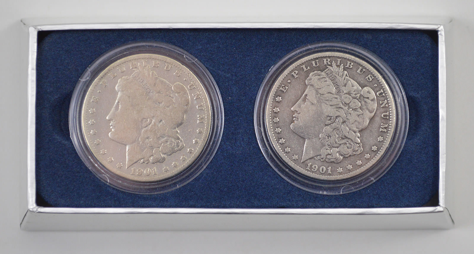 SILVER Coin Set 1901 Historic US Silver Dollars Historic US Collection ...