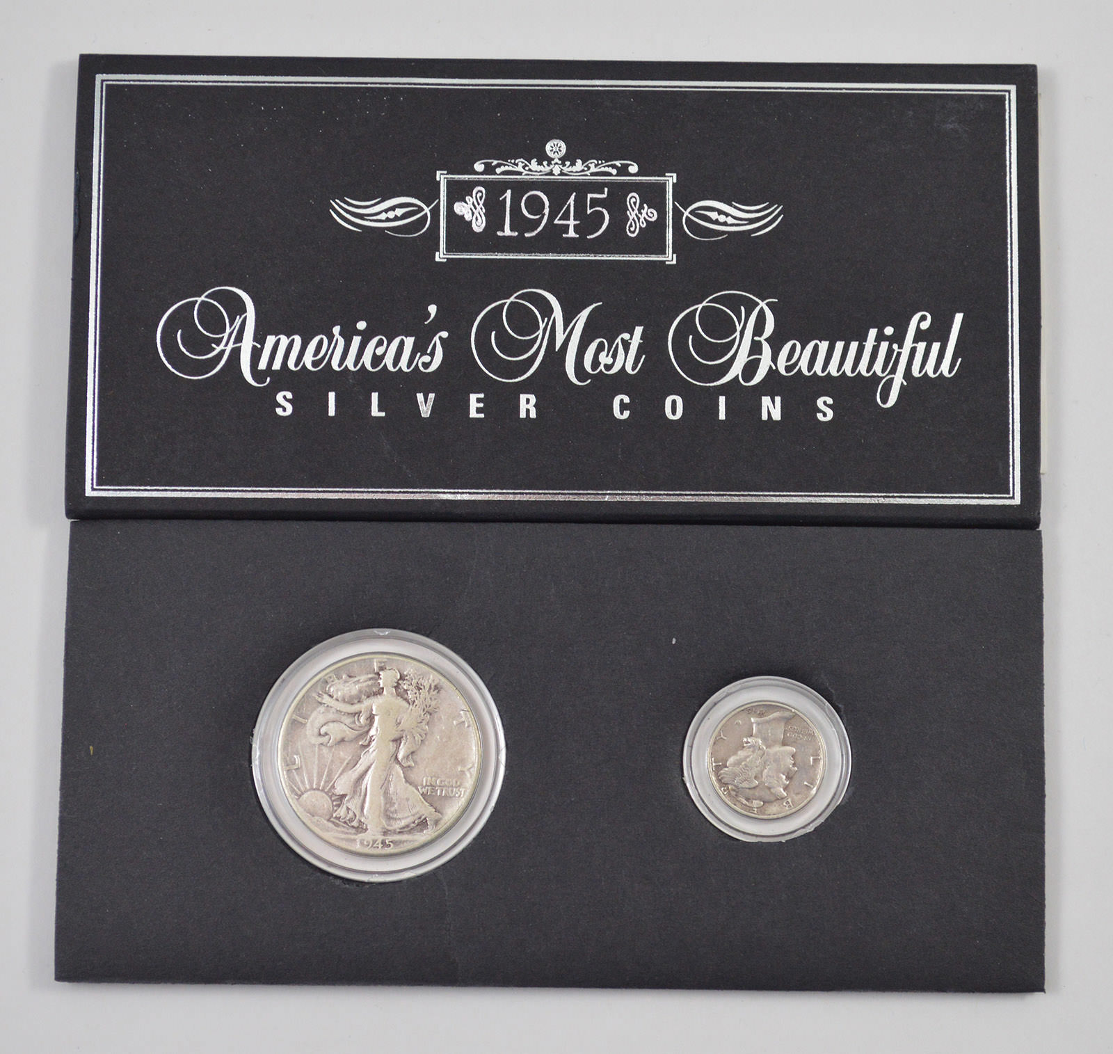 SILVER Coin Set 1945 America's Most Beautiful Silver Coins Historic US ...