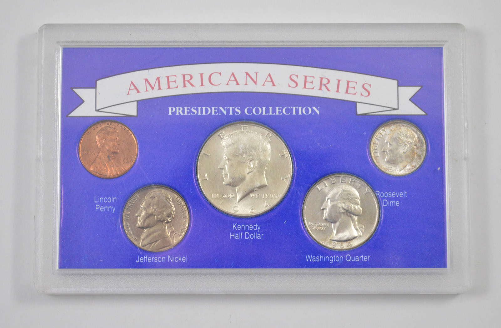 SILVER Coin Set Americana Series Presidents Collection Historic US ...
