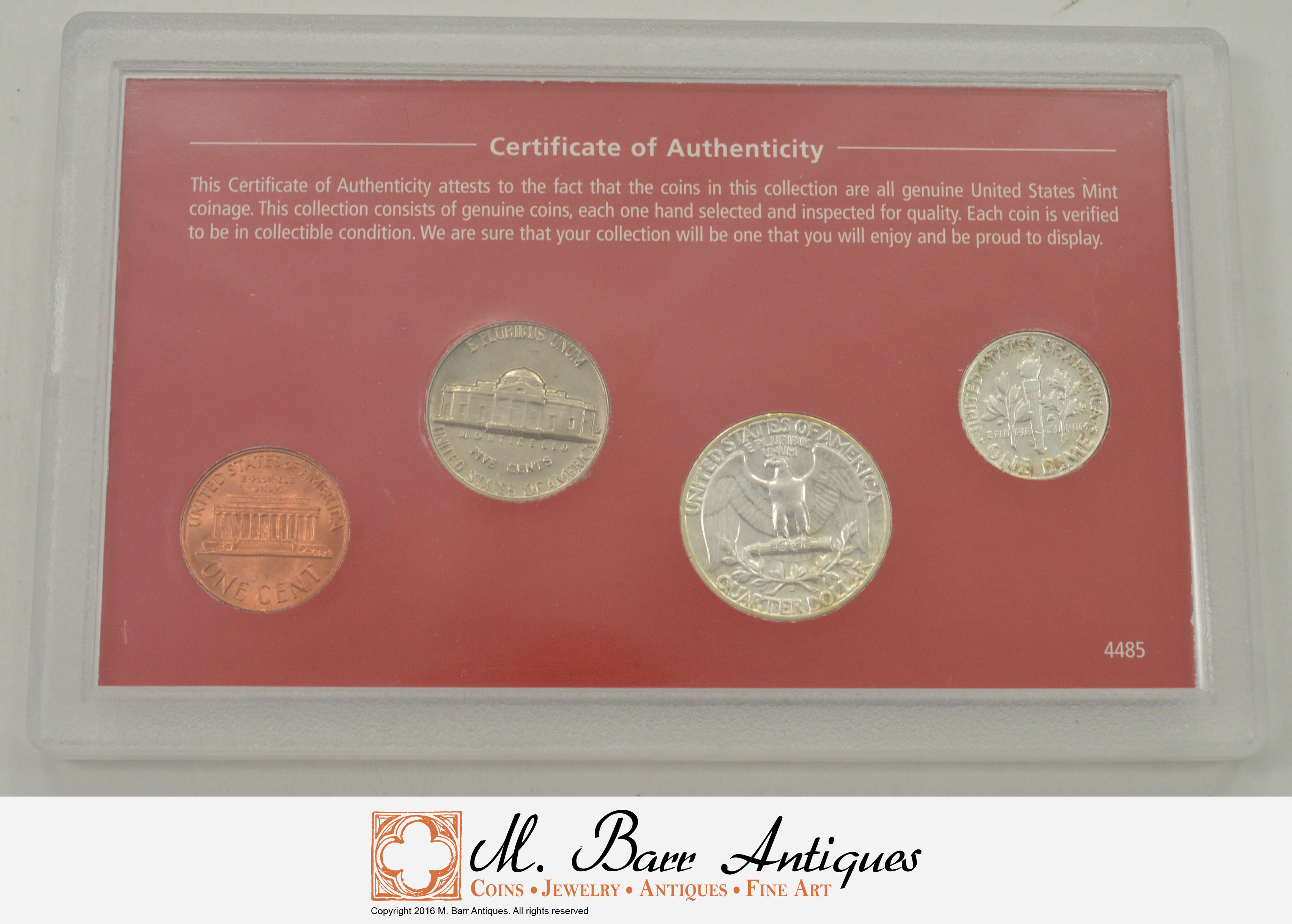 SILVER Coin Set Americana Series - The Presidents Collection ...