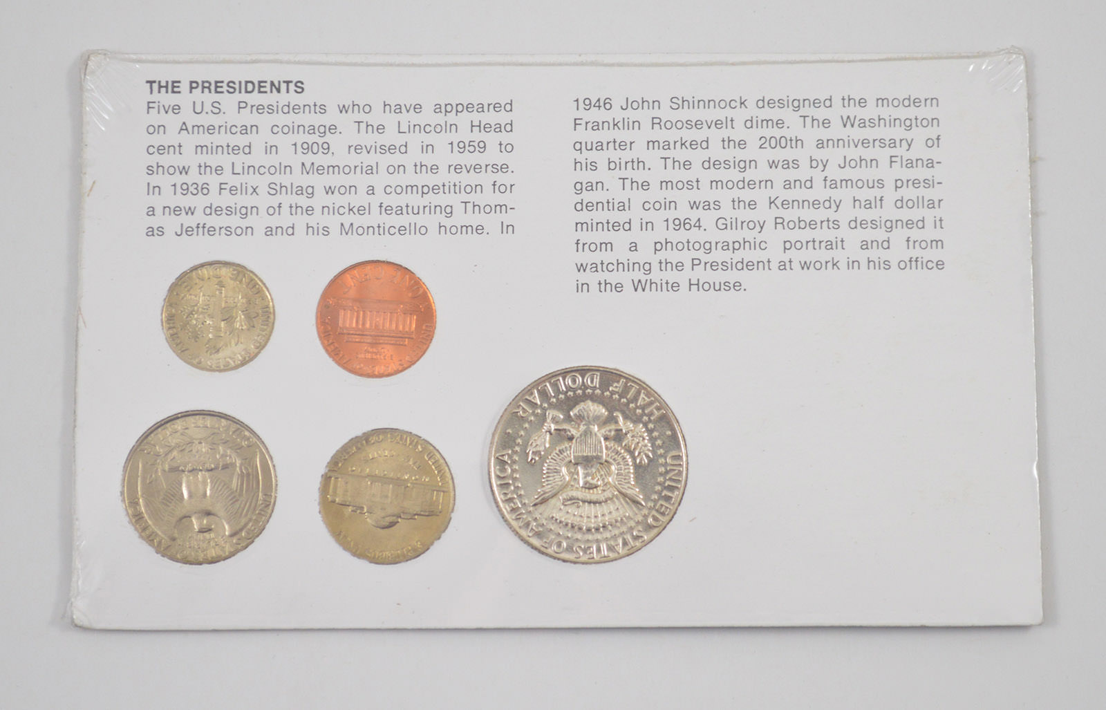 SILVER Coin Set Americana Series The Presidents Historic US Collection ...