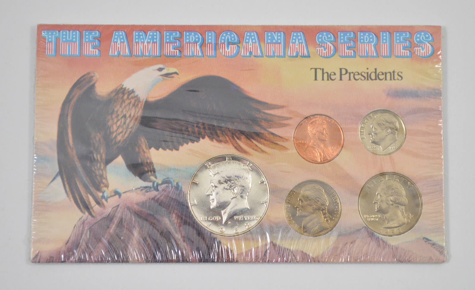 SILVER Coin Set Americana Series The Presidents Historic US Collection ...