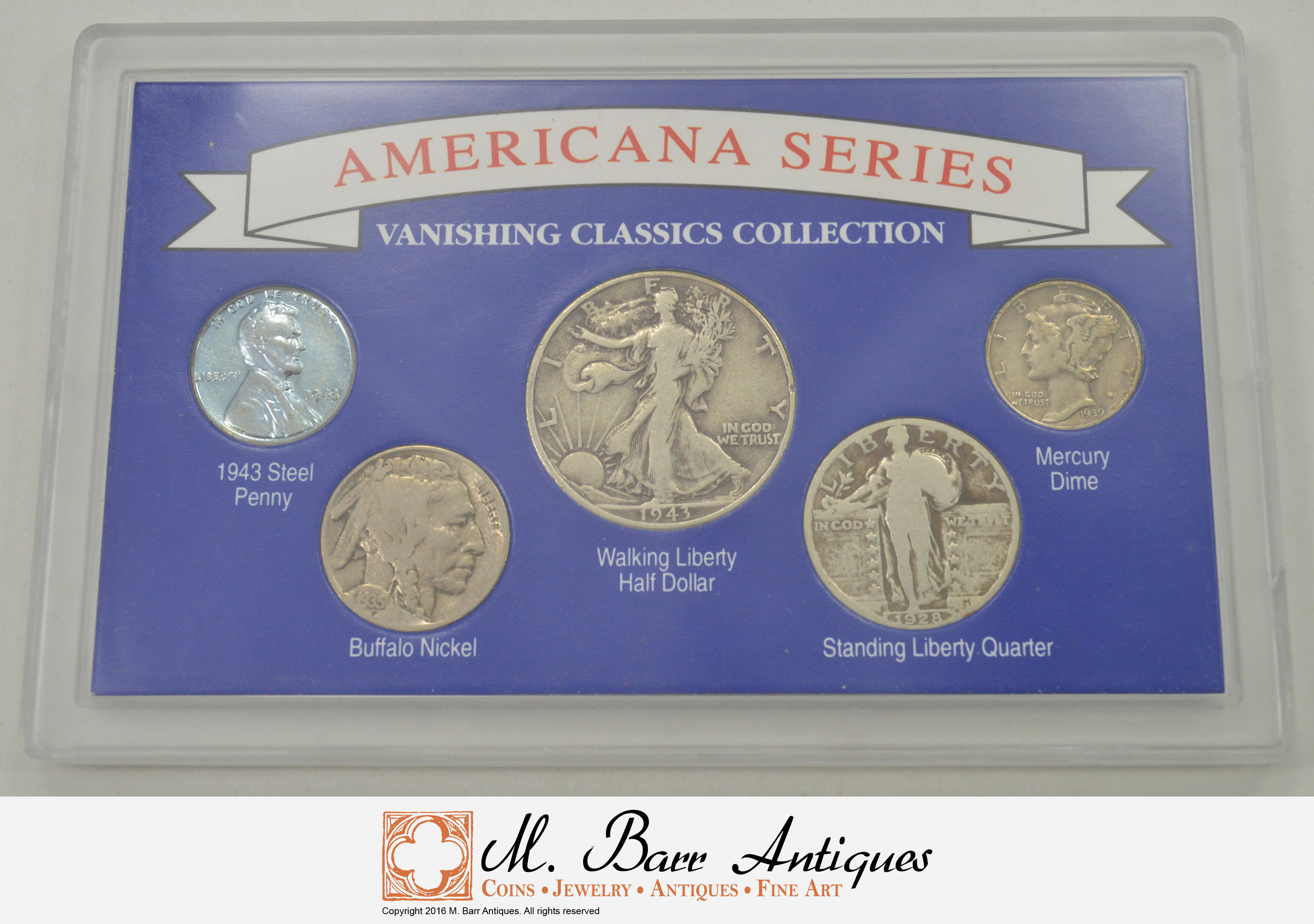 SILVER Coin Set Americana Series - Vanishing Classics Collection ...