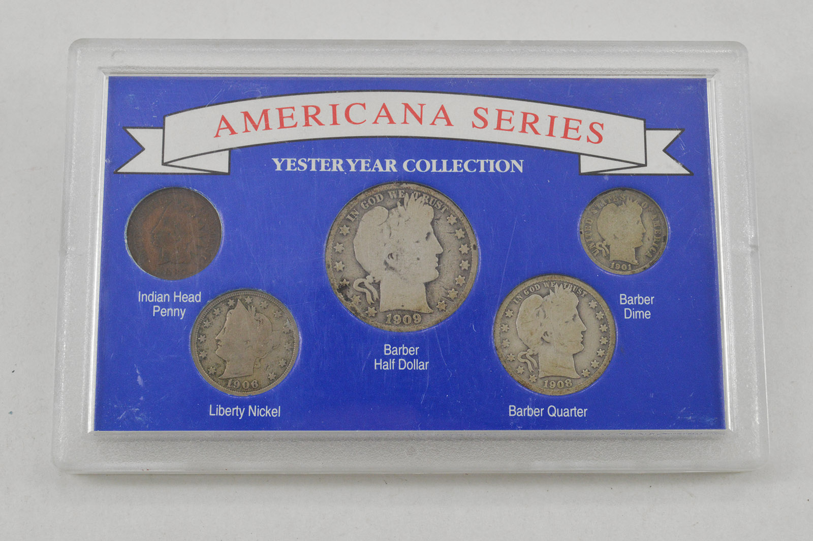 SILVER Coin Set Americana Series Yesteryear Collection Historic US ...