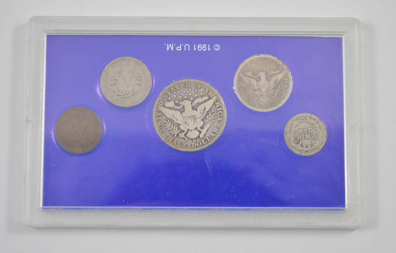 SILVER Coin Set Americana Series Yesteryear Historic US Collection ...