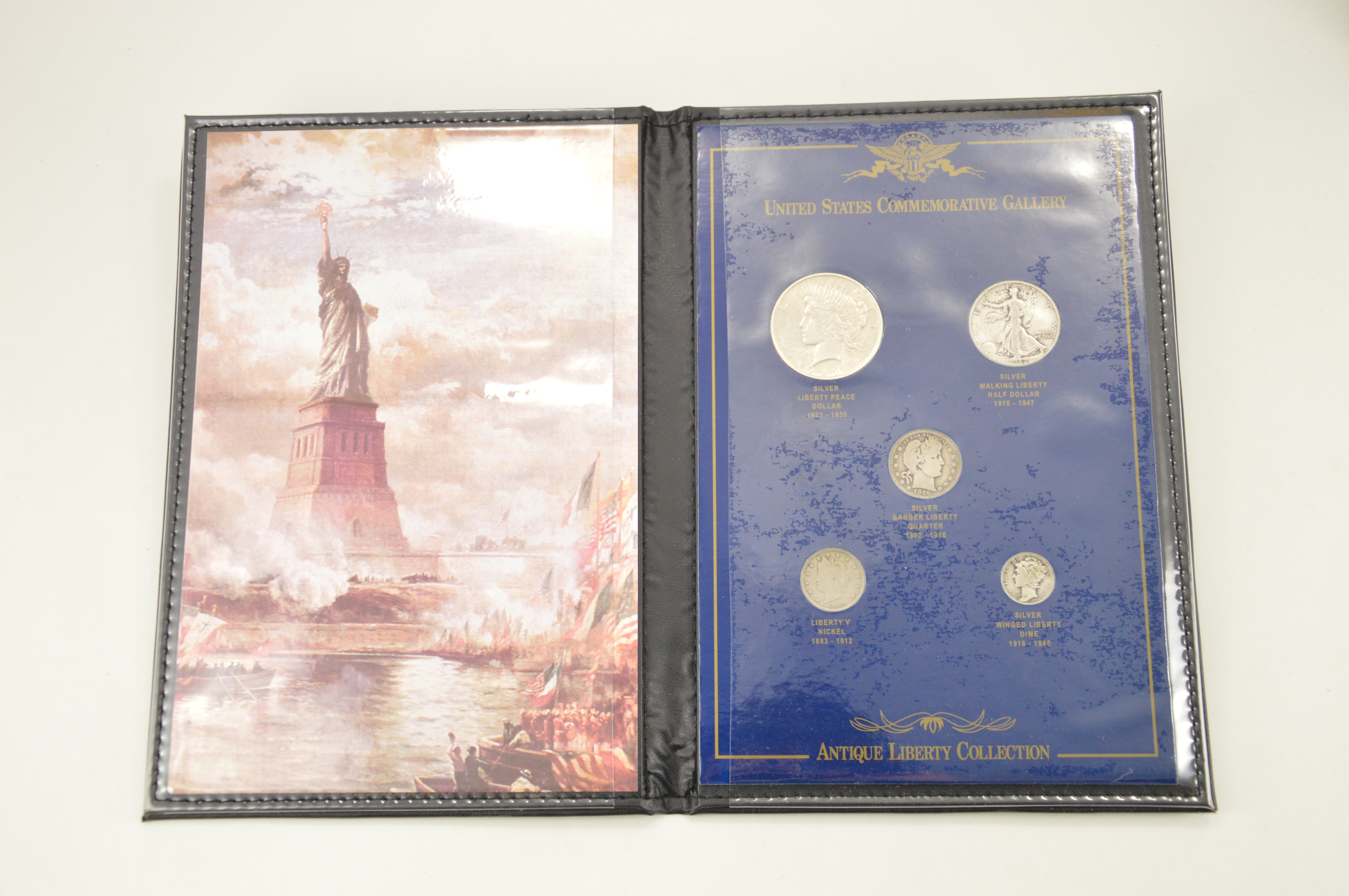 SILVER Coin Set Antique Liberty Collection Historic US Collection ...