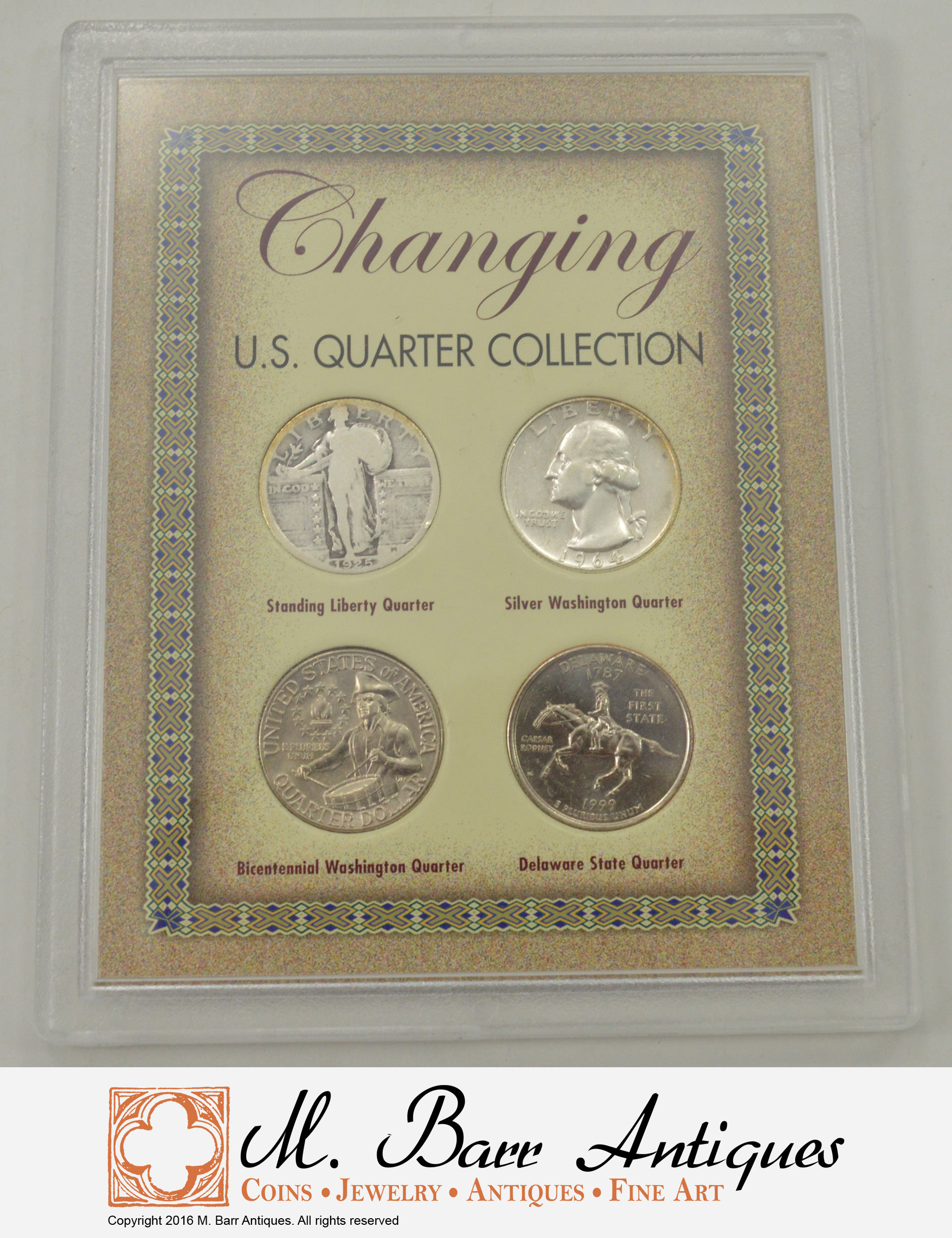 SILVER Coin Set Changing US Quarter Collection**** Historic US ...