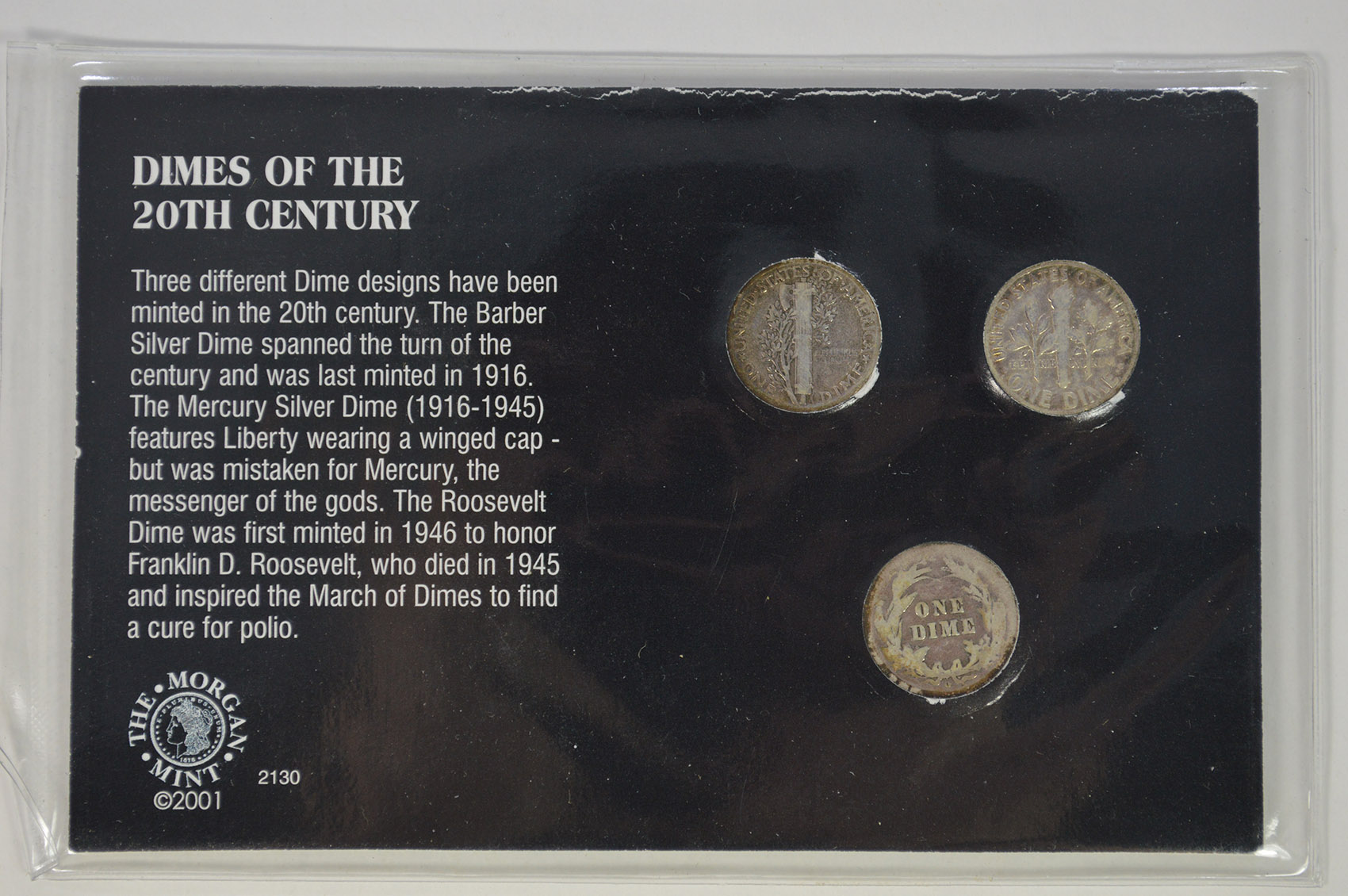 SILVER Coin Set Dimes of the 20th Century Historic US Collection ...