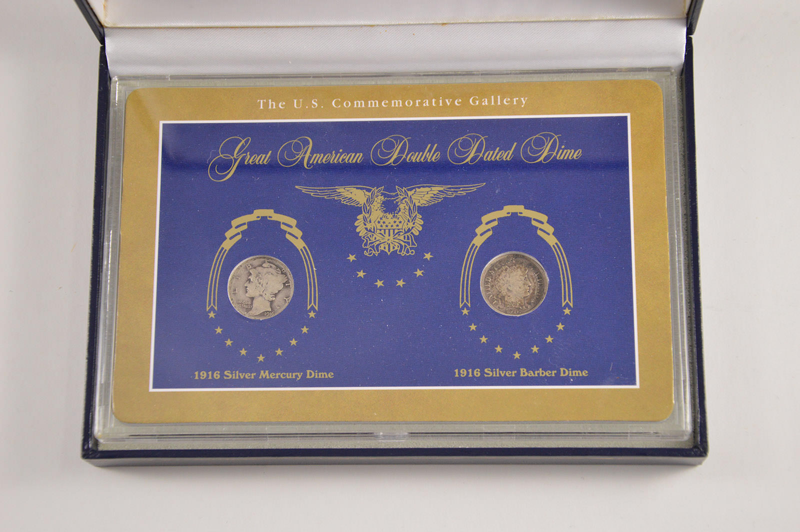 SILVER Coin Set Great American Double Dated Dime Historic US Collection ...
