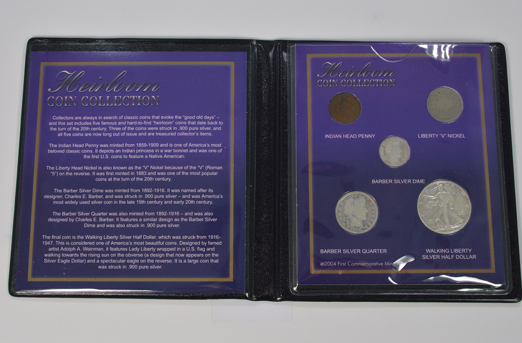 SILVER Coin Set Heirloom Coin Historic US Collection | Property Room