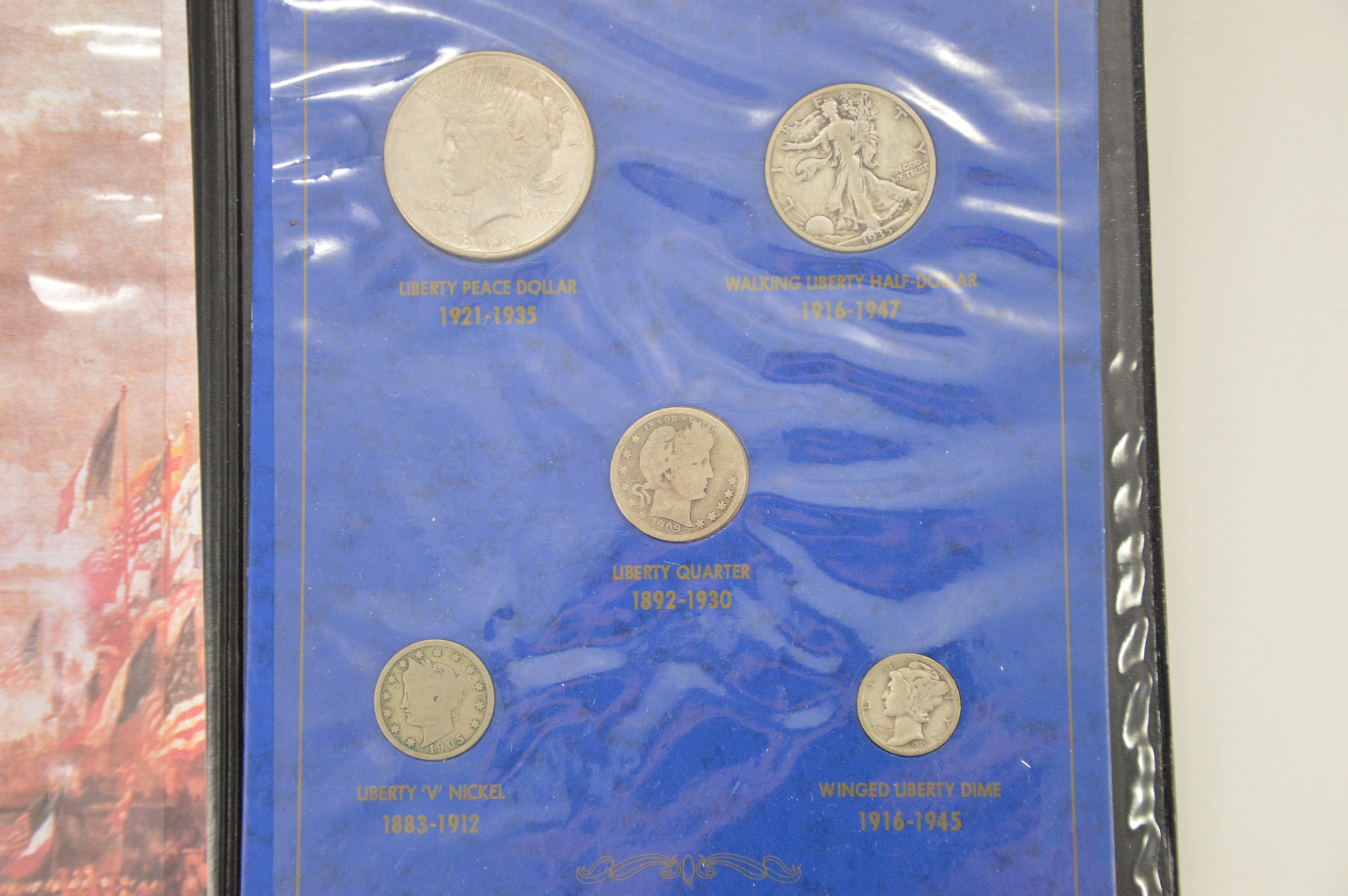 SILVER Coin Set Liberty Collection Historic US Collection - Includes ...