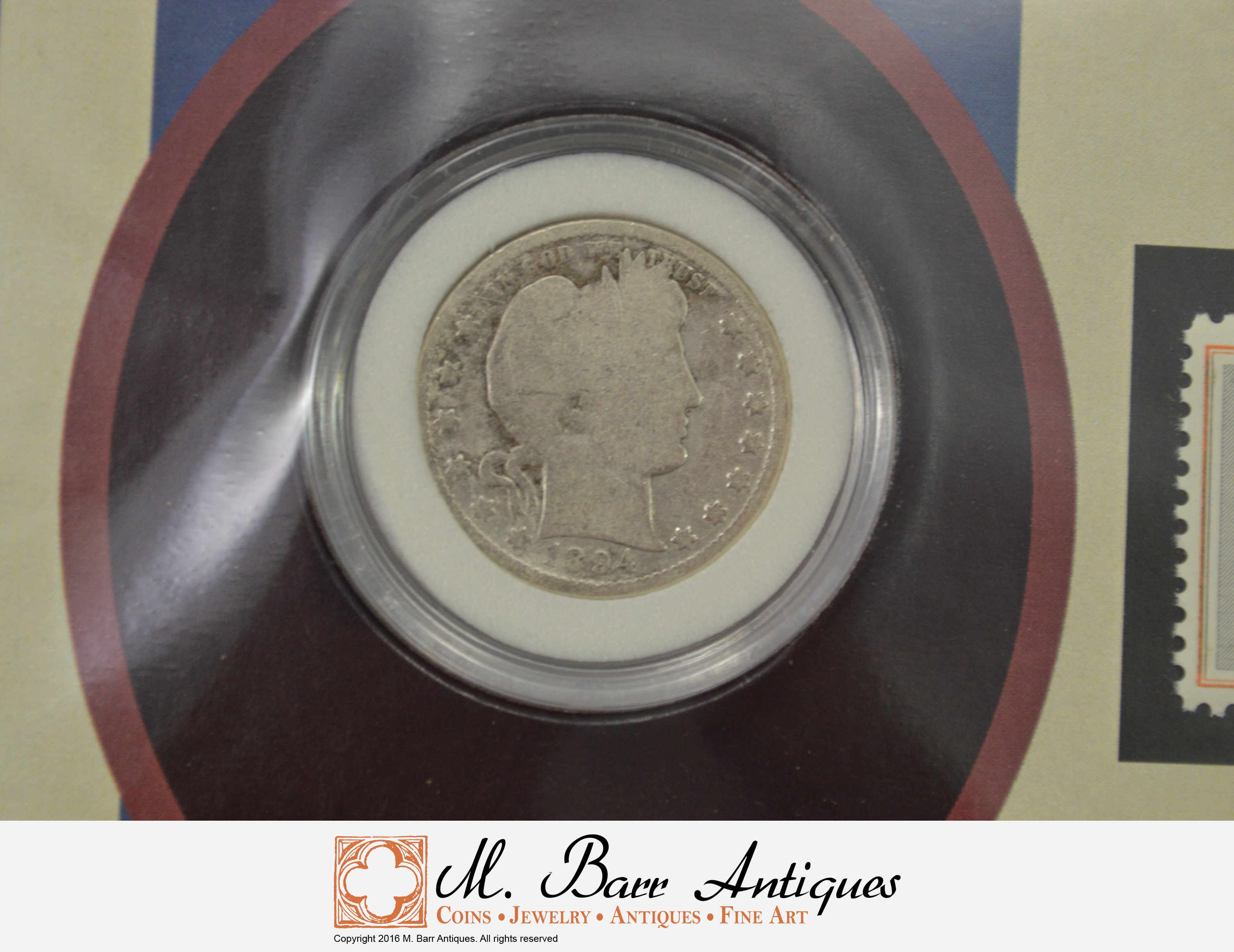 SILVER Coin Set Portraits Of Liberty Barber Silver Quarter**** Historic ...