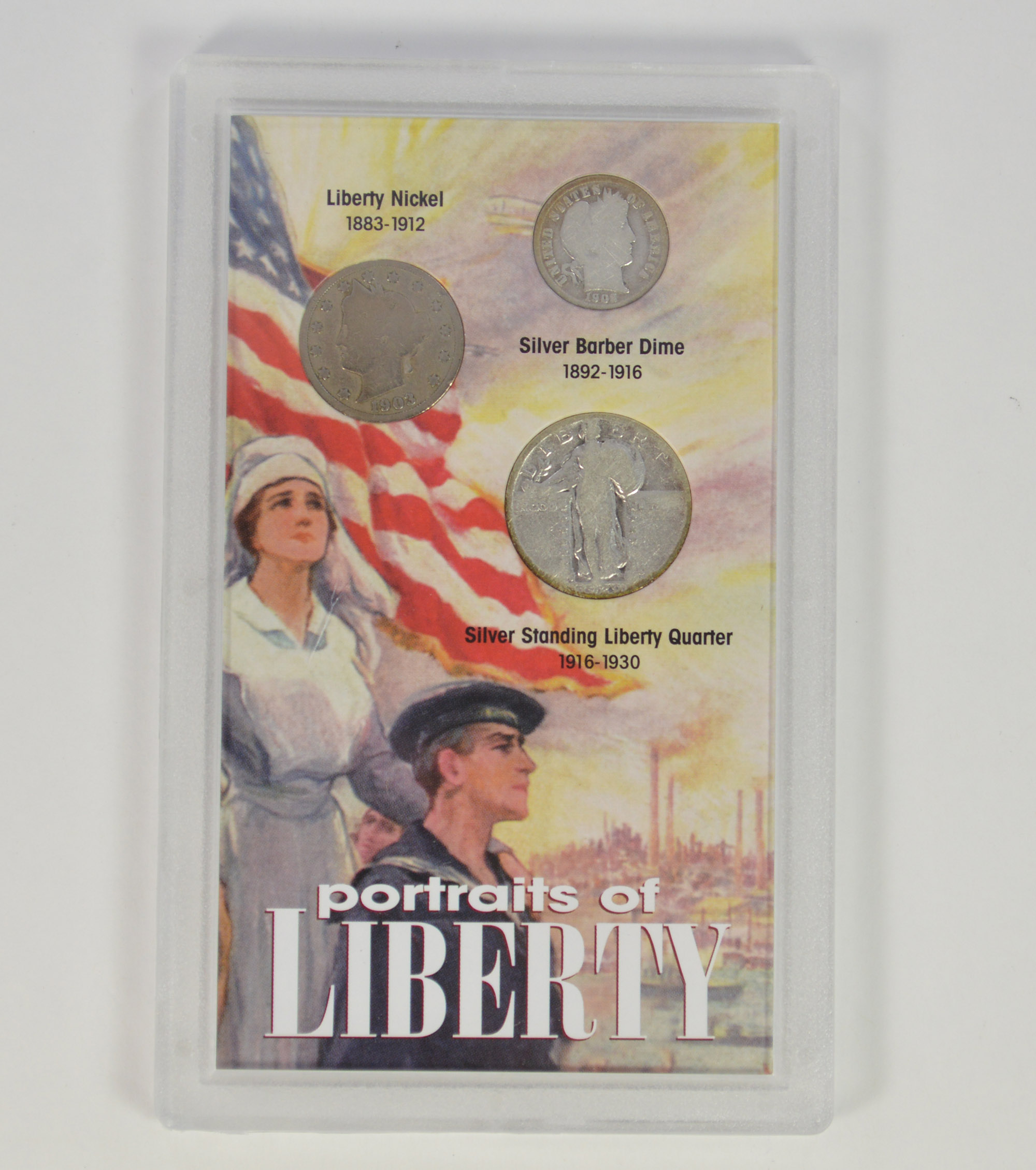 SILVER Coin Set Portraits of Liberty Historic US Collection | Property Room