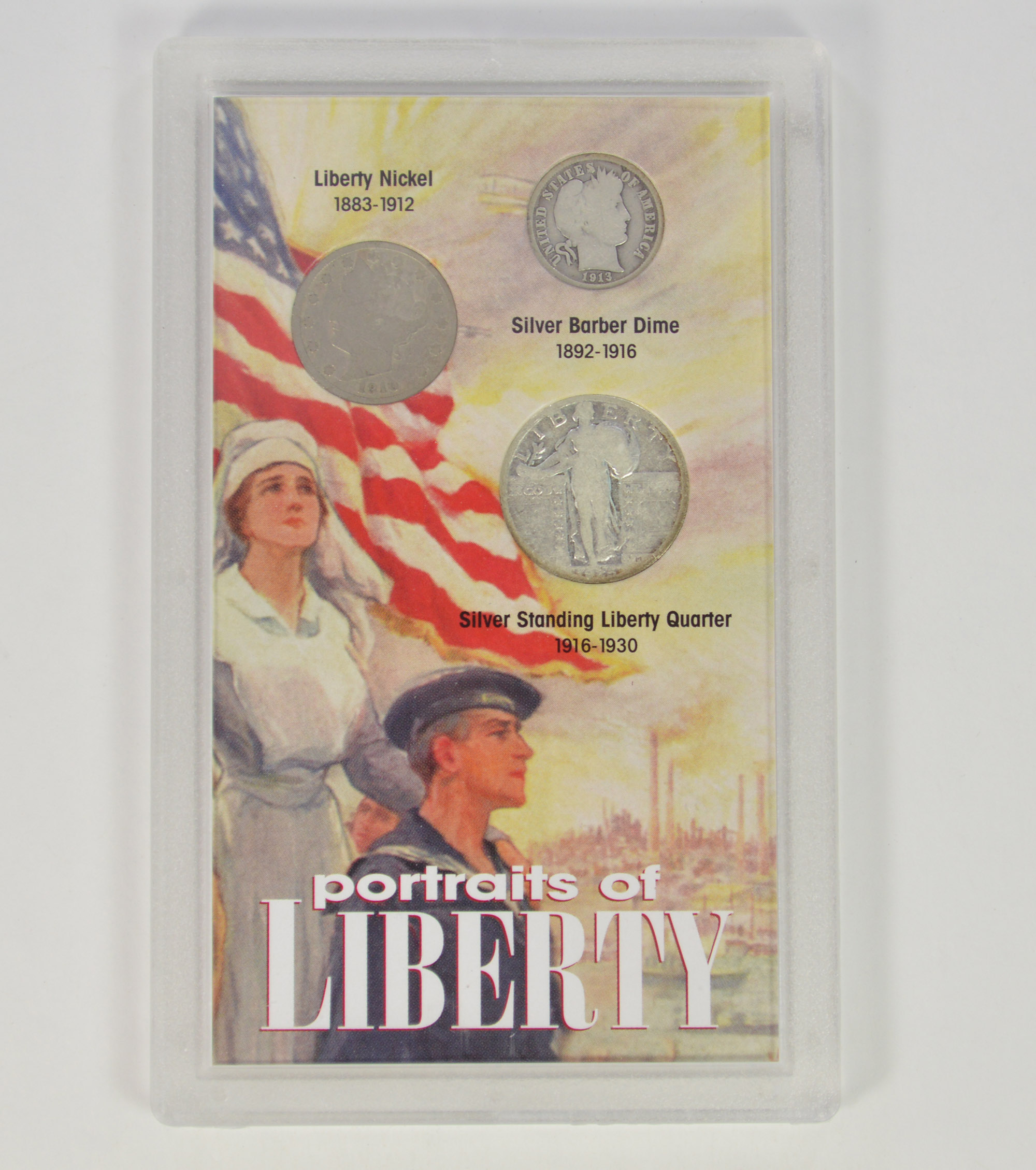 SILVER Coin Set Portraits of Liberty Historic US Collection | Property Room