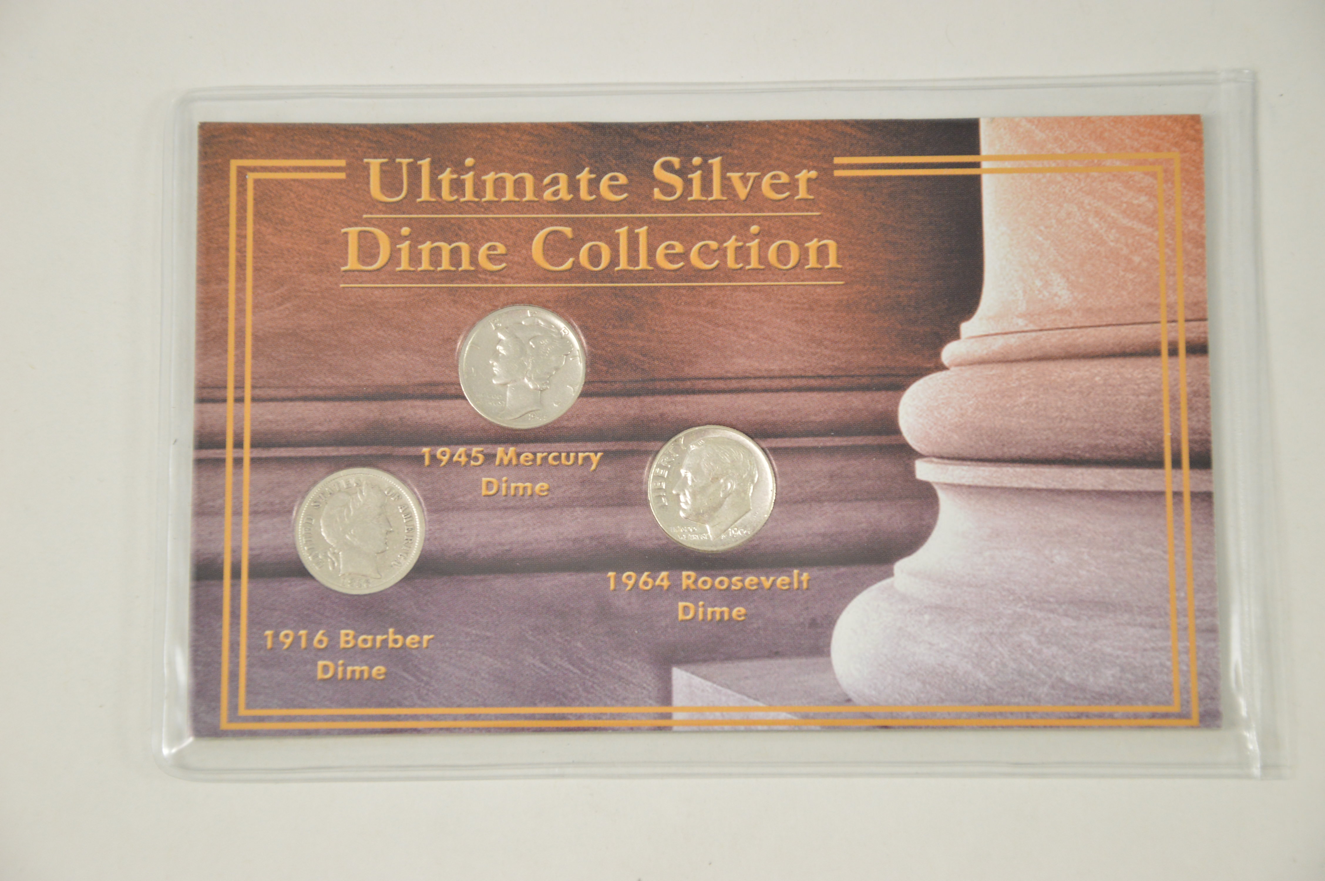SILVER Coin Set Ultimate Silver Dime Collection Historic US Collection ...