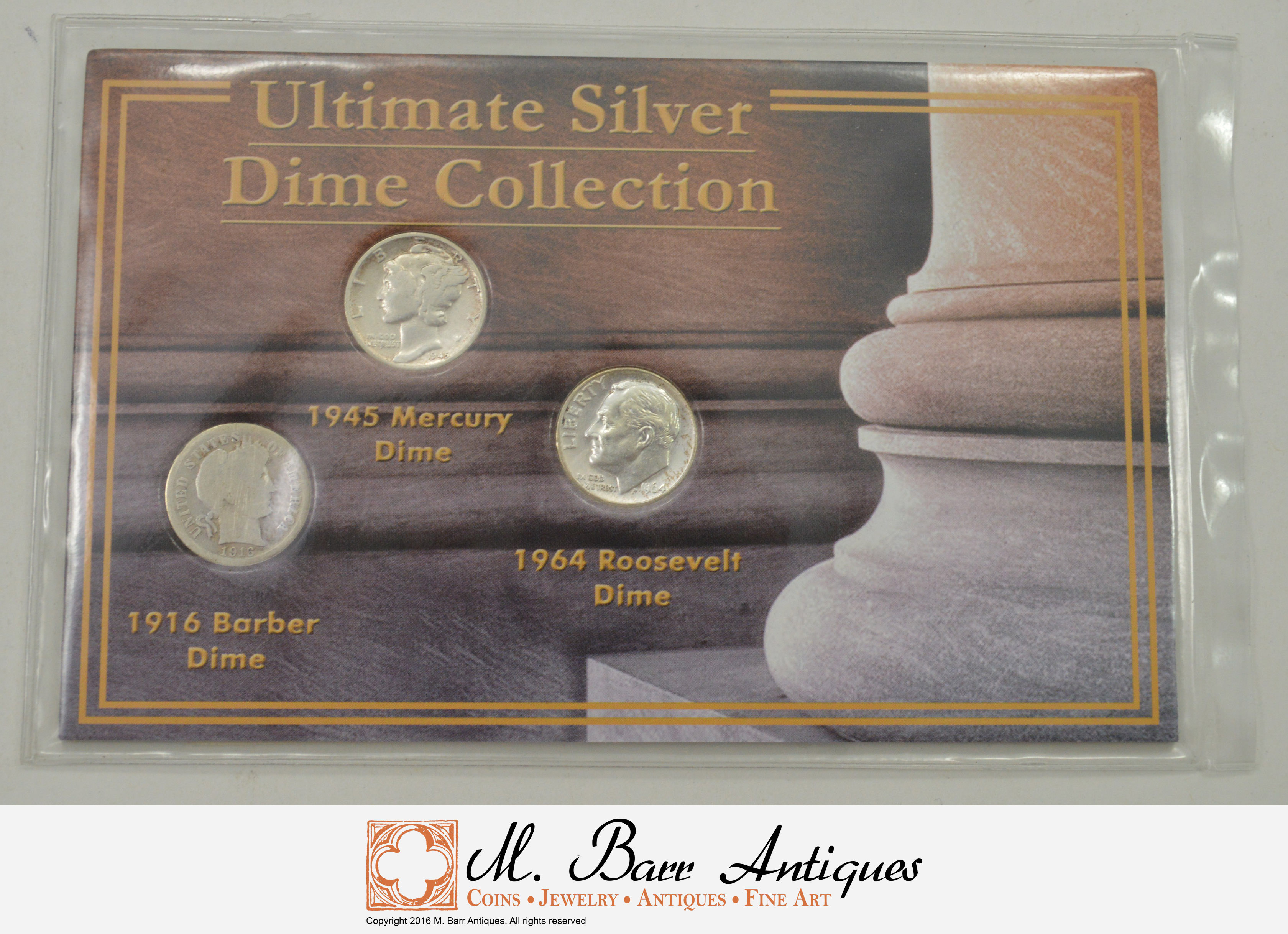 SILVER Coin Set Ultimate Silver Dime Collection**** Historic US ...