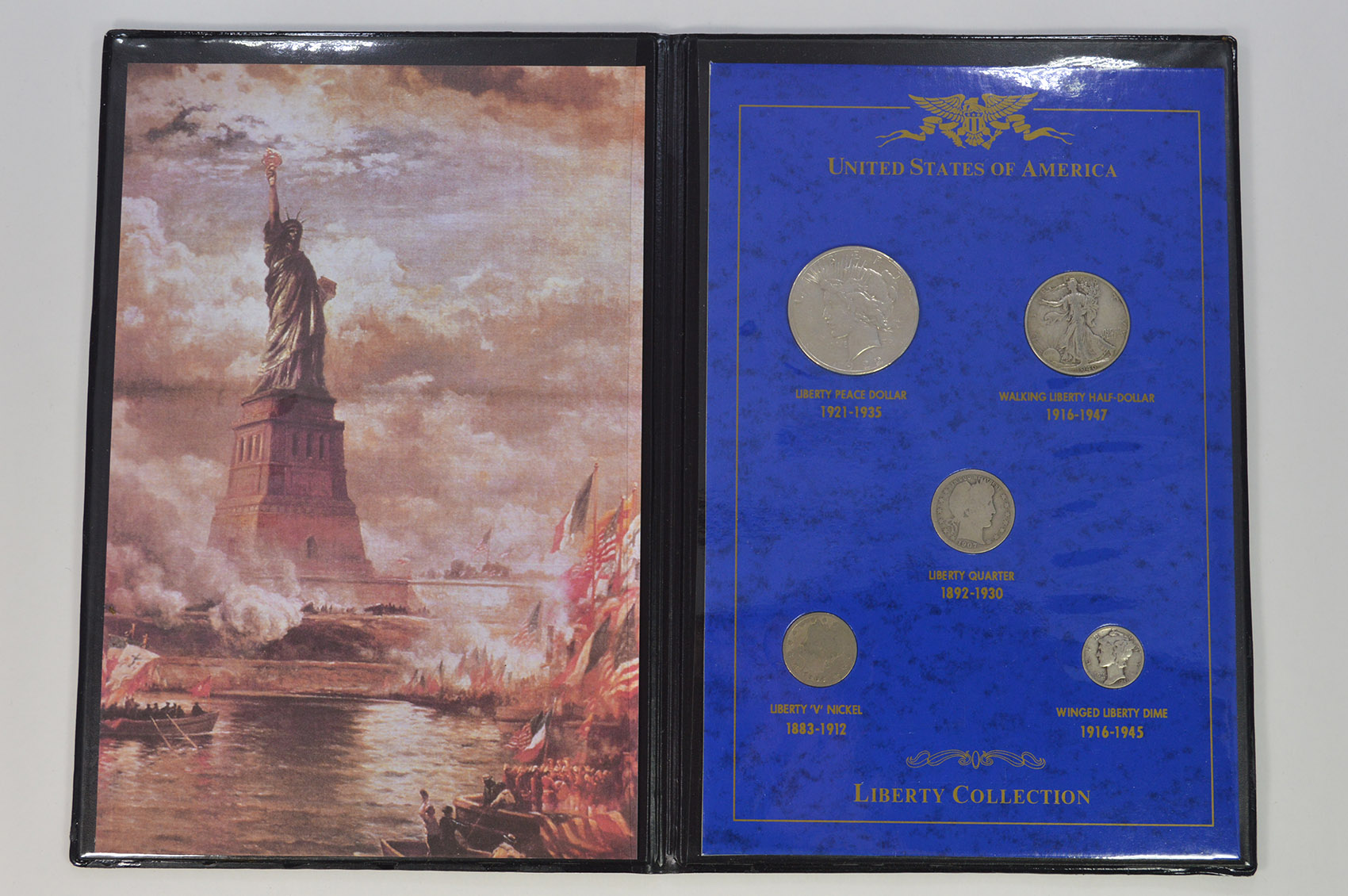 SILVER Coin Set U.S. Commemorative Fine Art Gallery - Liberty ...