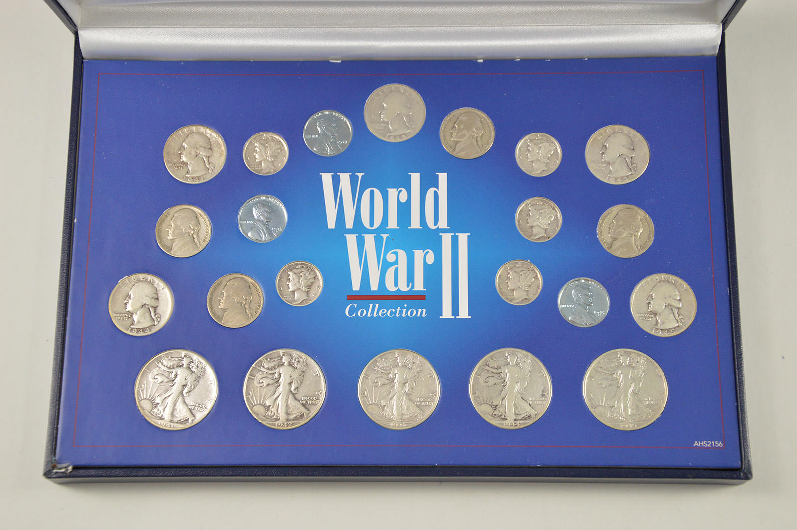 SILVER Coin Set World War II Collection Historic US Collection ...