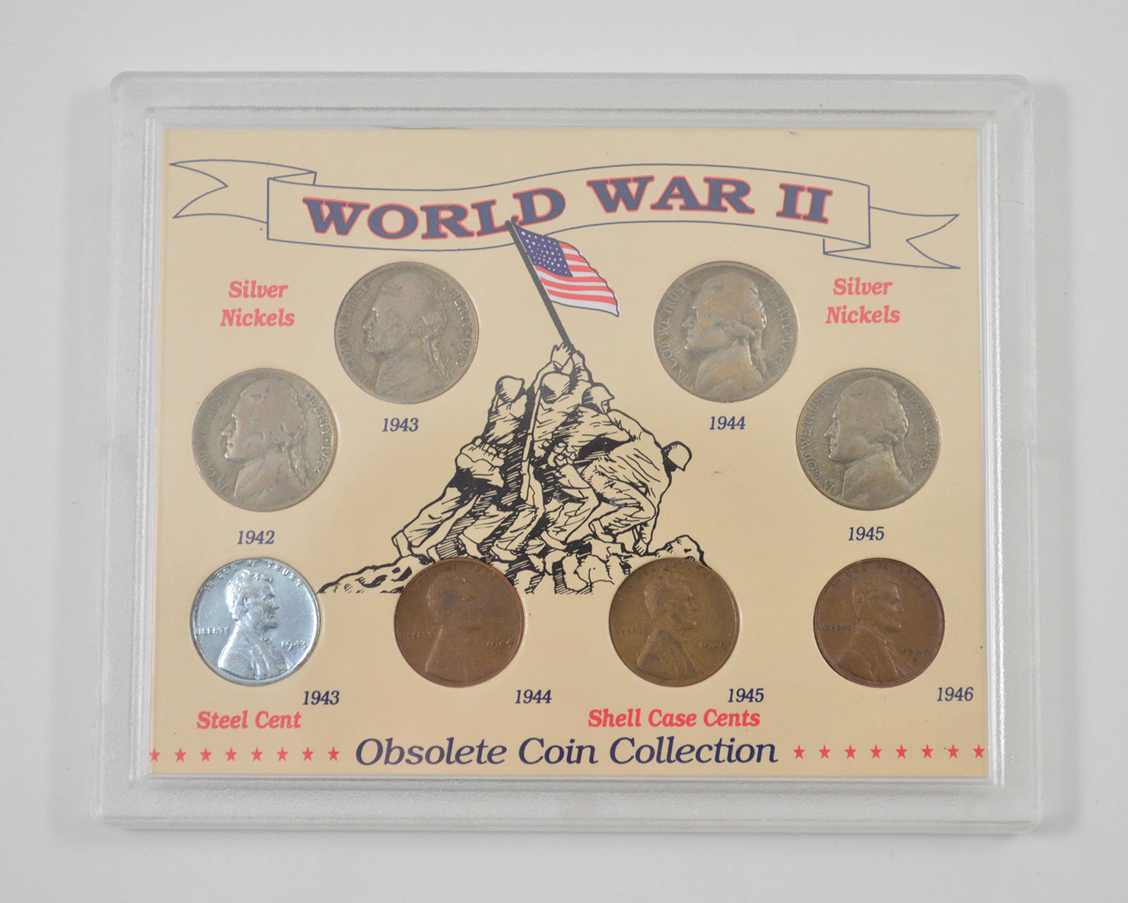 SILVER Coin Set WWII Obsolete Coin Historic US Collection - Includes ...
