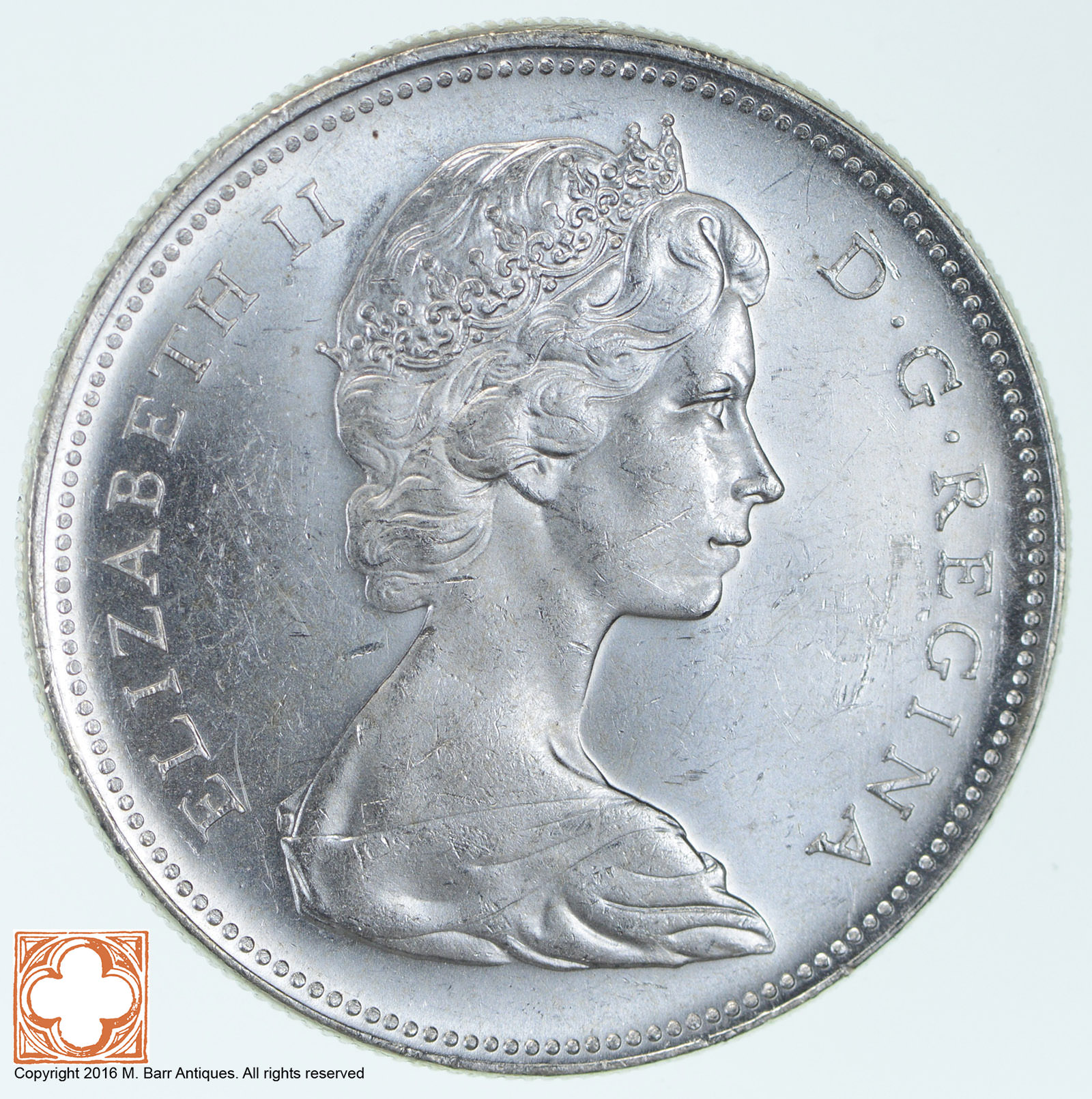 Silver Dollar 80% Pure Silver Canadian Actual Silver Weight of .60 Troy ...