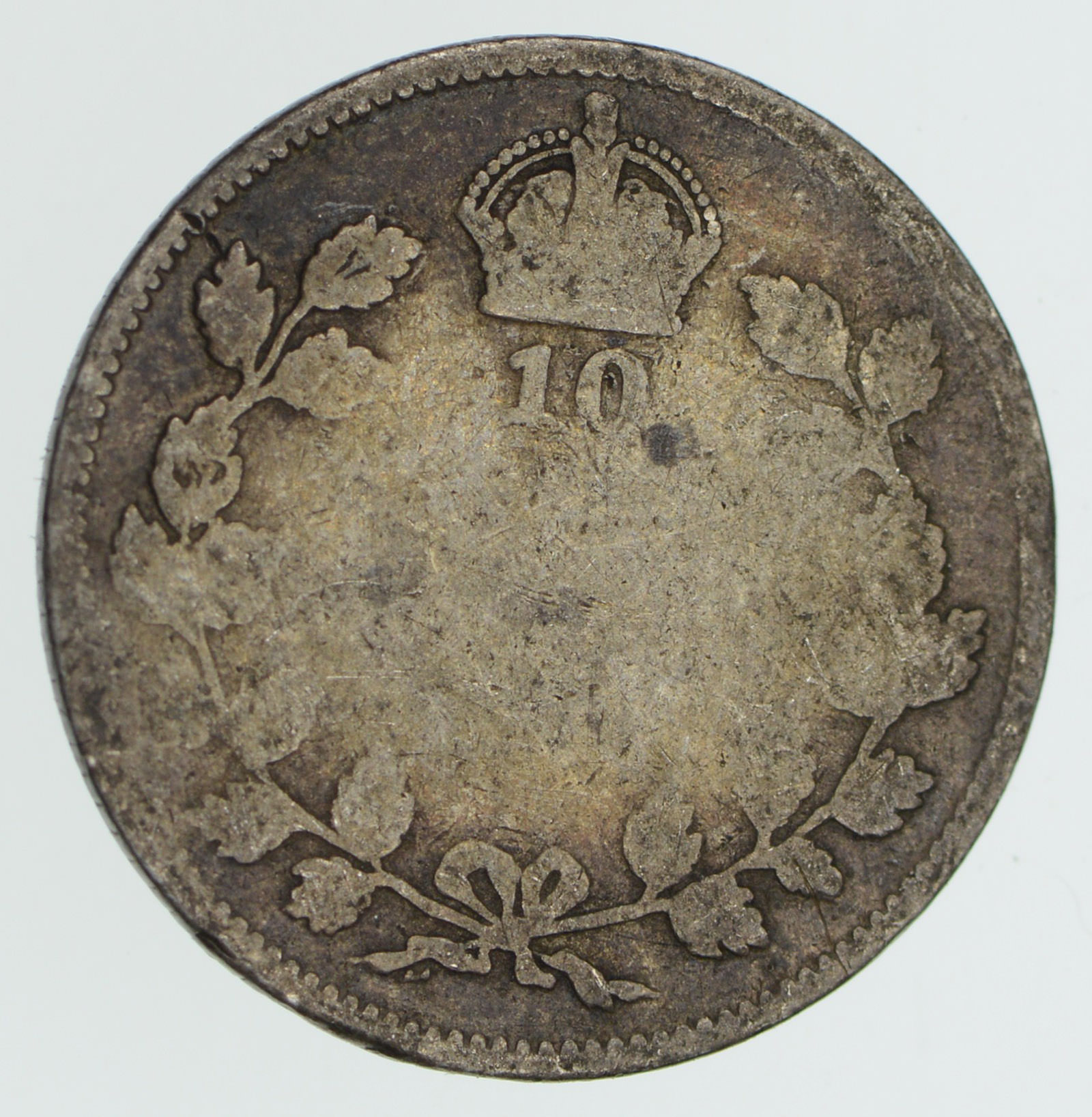 SILVER - George V 1910-1936 Canada 10 Cents - World Silver Coin | Property Room