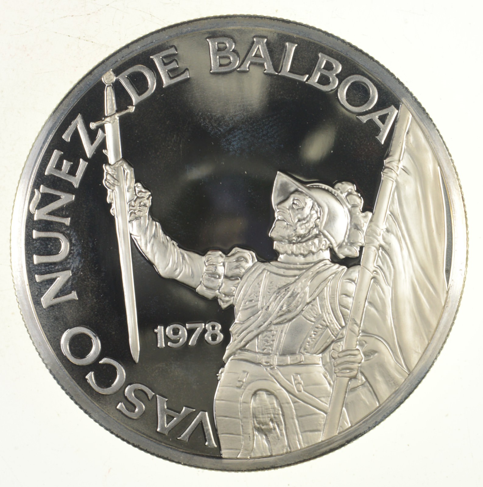 SILVER - HUGE - 1978 Panama 20 Balboas - World Silver Coin | Property Room