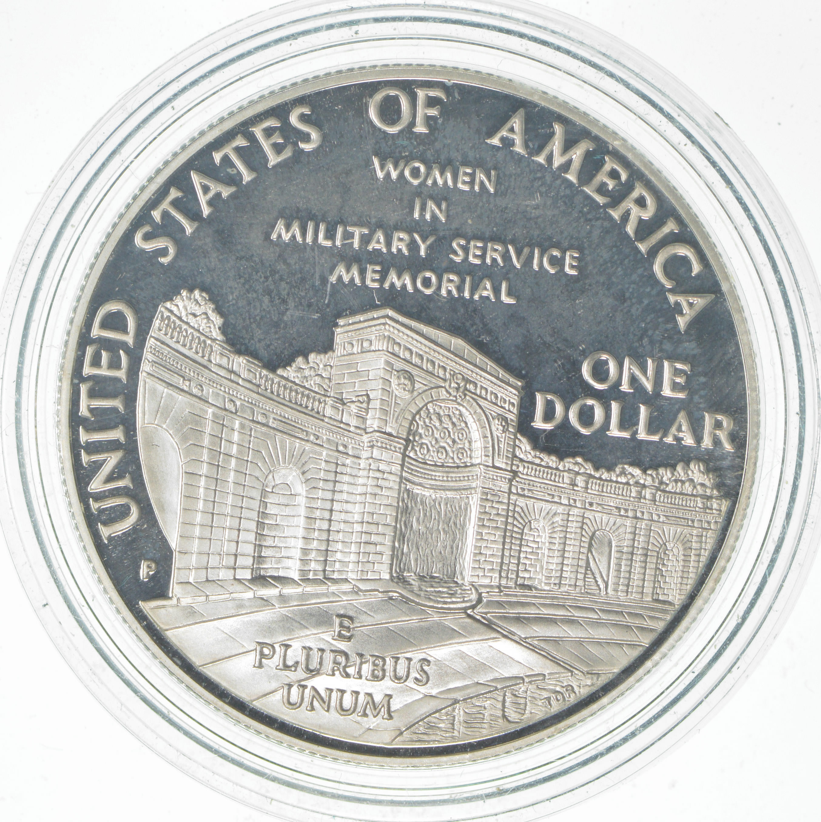 SILVER Proof 1994-P Women In Military Service Commemorative US Silver ...