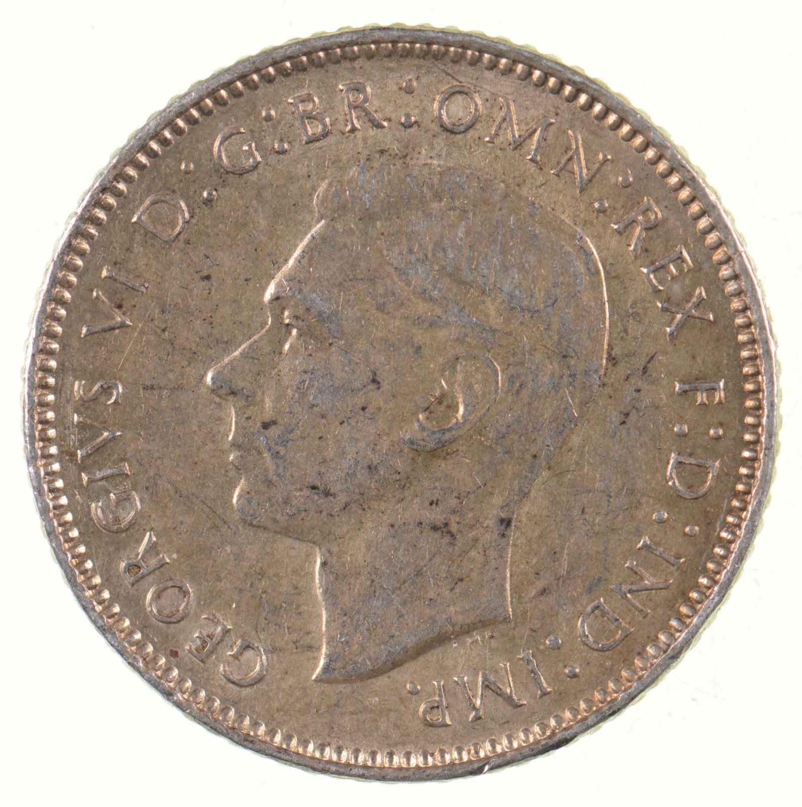 SILVER - Roughly the Size of a Dime - 1943 Australia 6 Pence - World ...