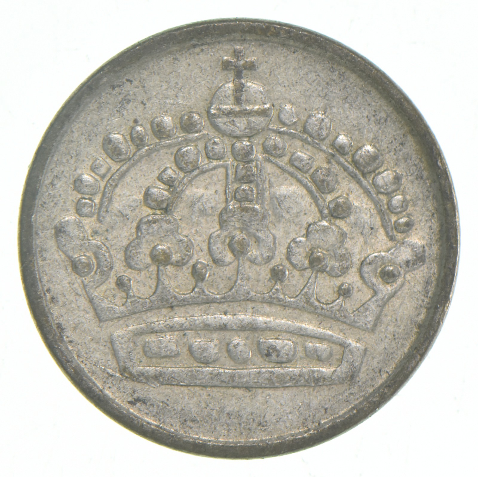 SILVER - Roughly the Size of a Dime - 1957 Sweden 25 Ore - World Silver ...