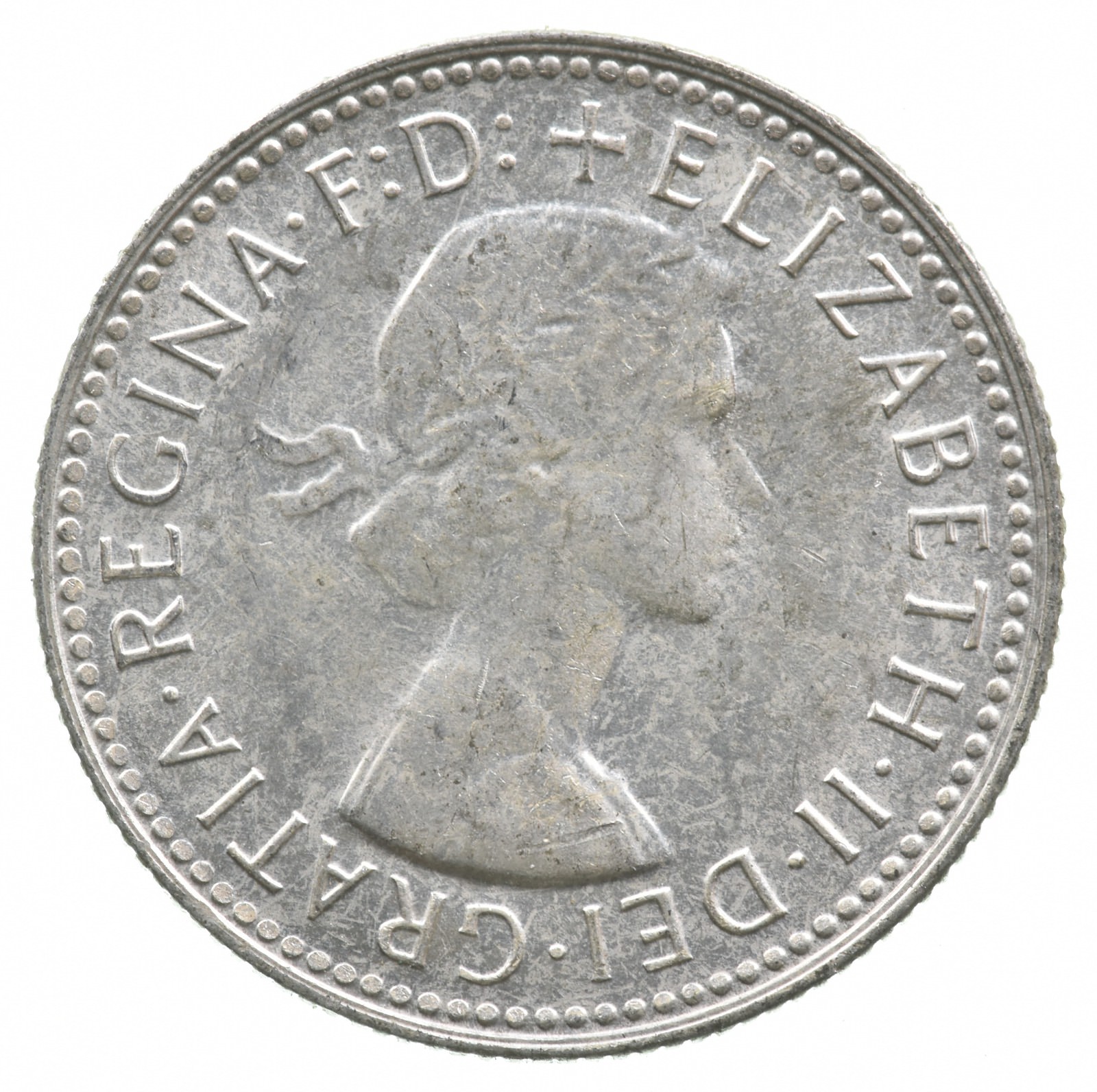 SILVER - Roughly the Size of a Quarter - 1963 Australia 1 Shilling ...