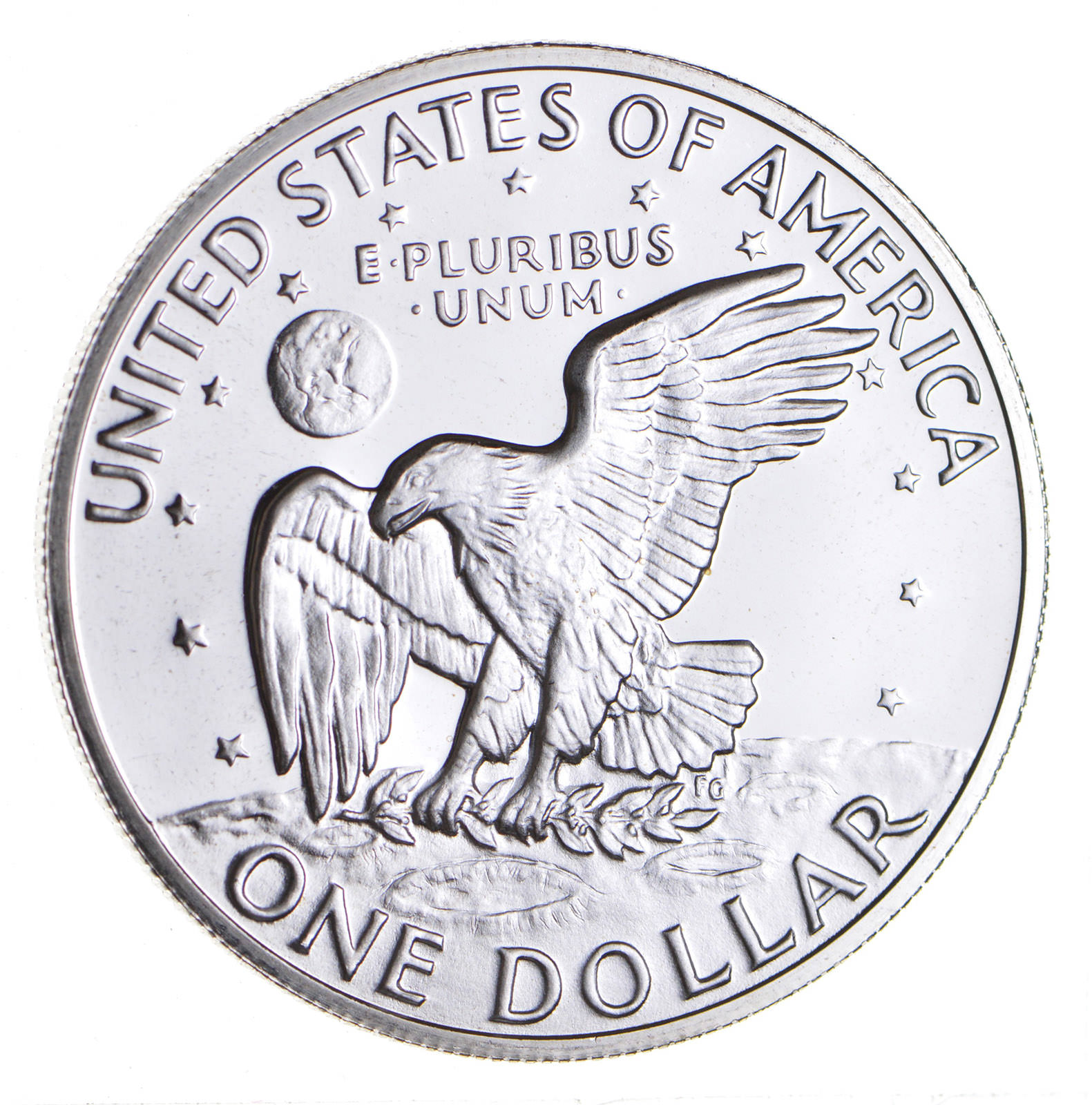 Silver - SPECIALLY MINTED - S Mint Mark - 1971 -S - 40% Eisenhower ...