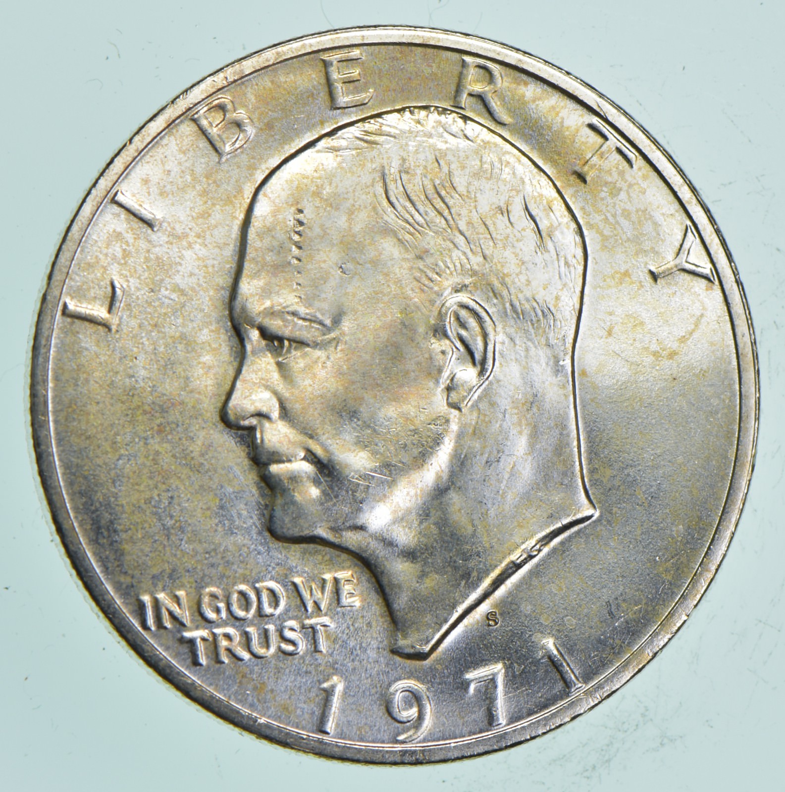 Silver - SPECIALLY MINTED - S Mint Mark - 1971-S - 40% Eisenhower ...