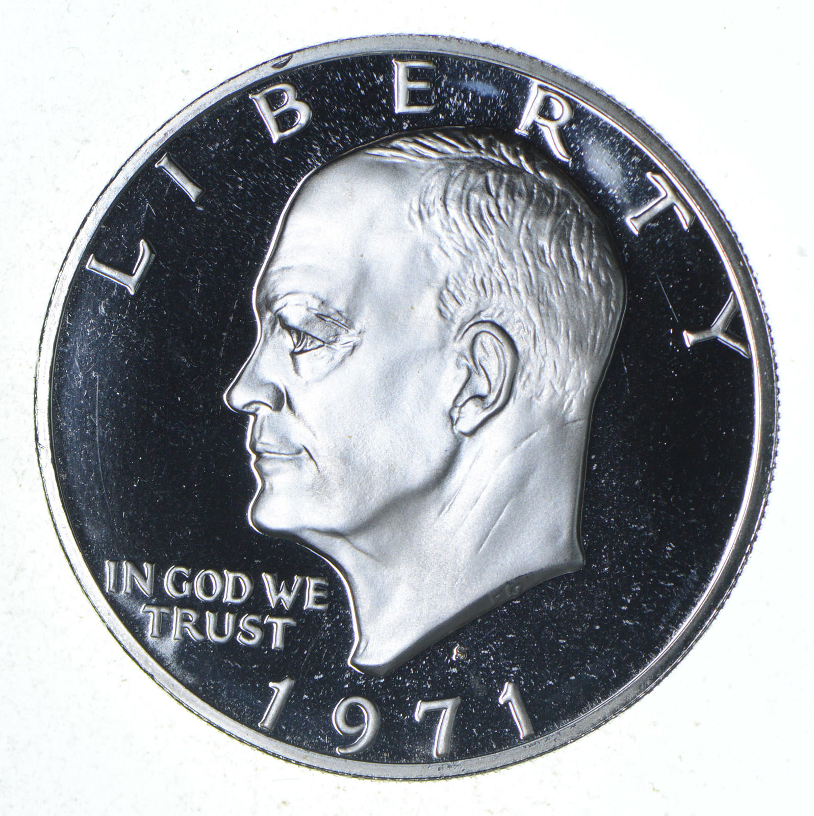 Silver - SPECIALLY MINTED - S Mint Mark - 1971-S - 40% Eisenhower ...