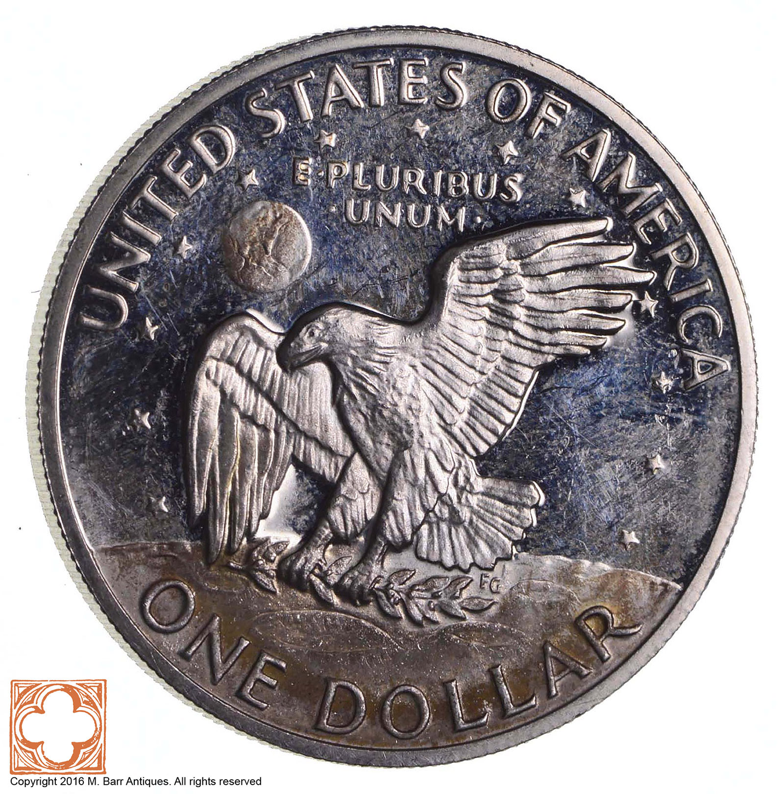Silver - SPECIALLY MINTED - S Mint Mark - 1971-S - 40% Eisenhower ...