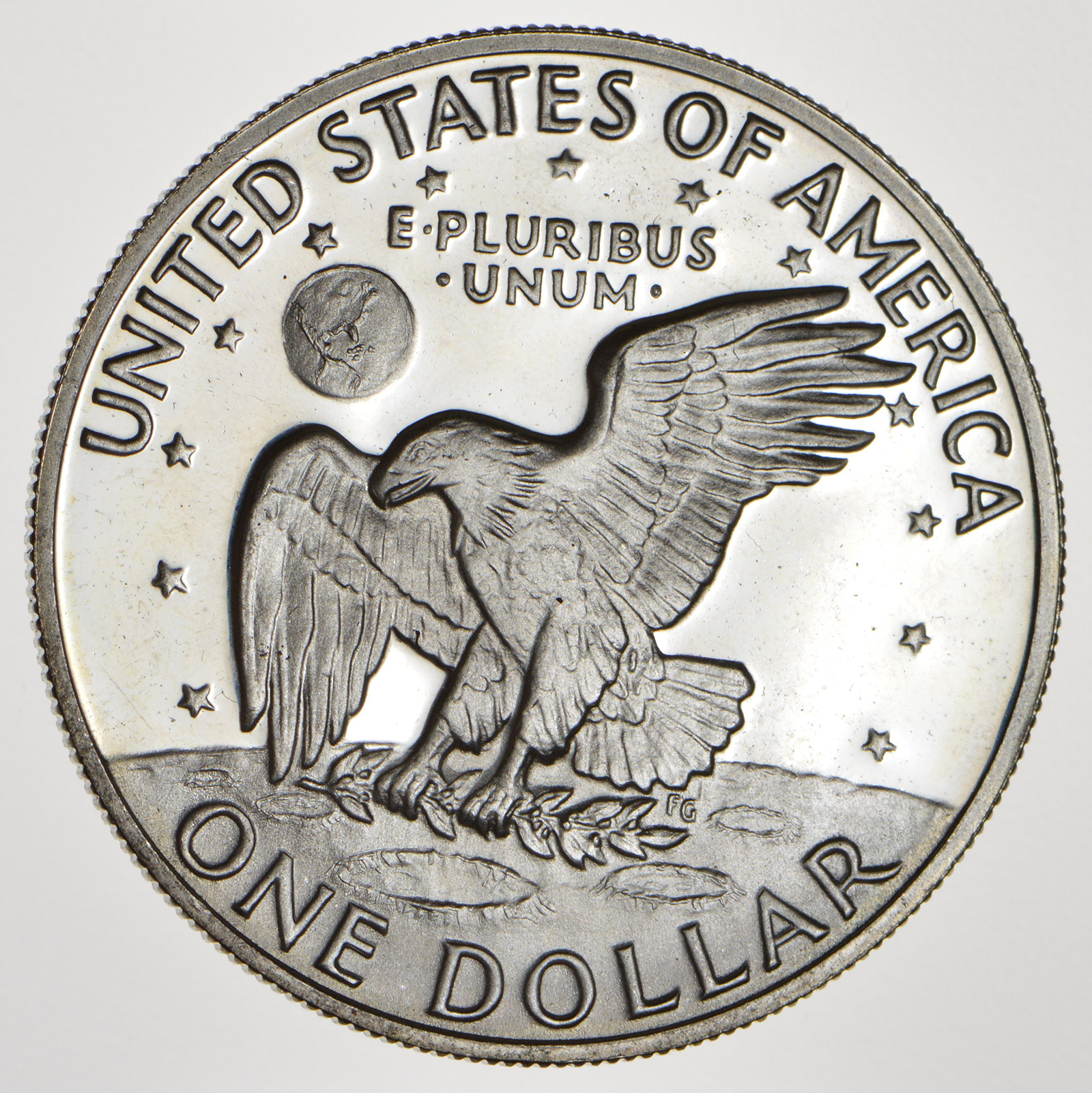 Silver - SPECIALLY MINTED - S Mint Mark - 1973-S - 40% Eisenhower Proof ...