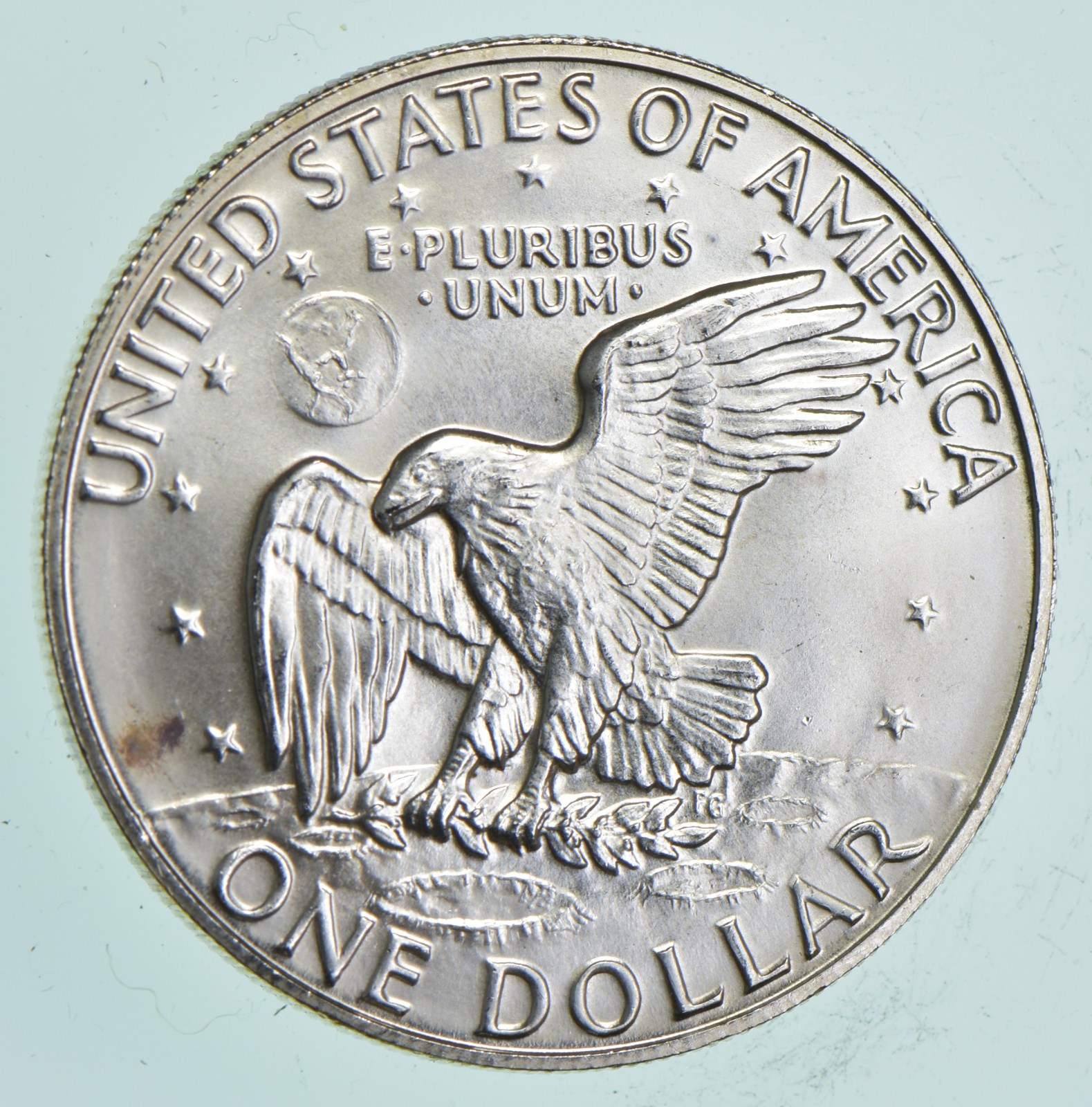 Silver - SPECIALLY MINTED - S Mint Mark - 1973-S - 40% Eisenhower ...