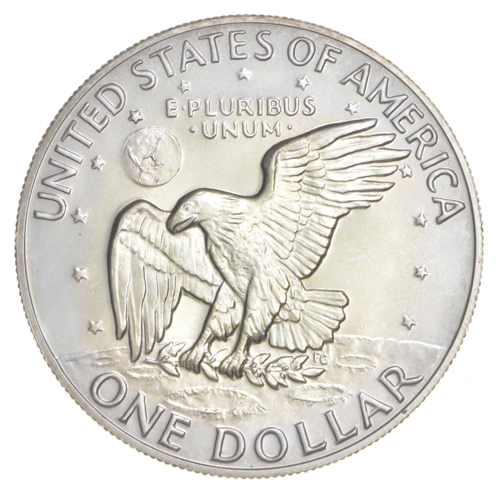 Silver - SPECIALLY MINTED - S Mint Mark - 1974-S - 40% Eisenhower ...