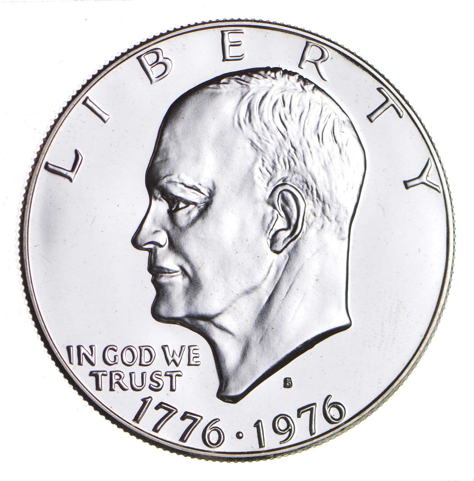 Silver - SPECIALLY MINTED - S Mint Mark - 1976 -S - 40% Eisenhower ...