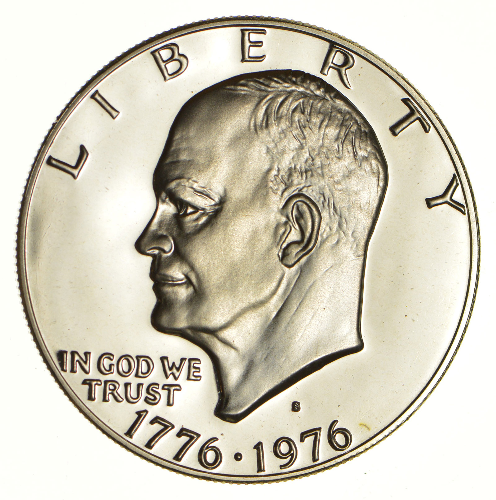 Silver - SPECIALLY MINTED - S Mint Mark - 1976-S - 40% Eisenhower ...