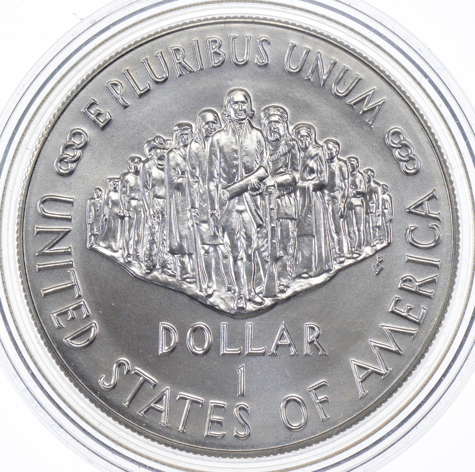 SILVER Uncirculated 1987-P Constitution Bicentennial - Commemorative US ...