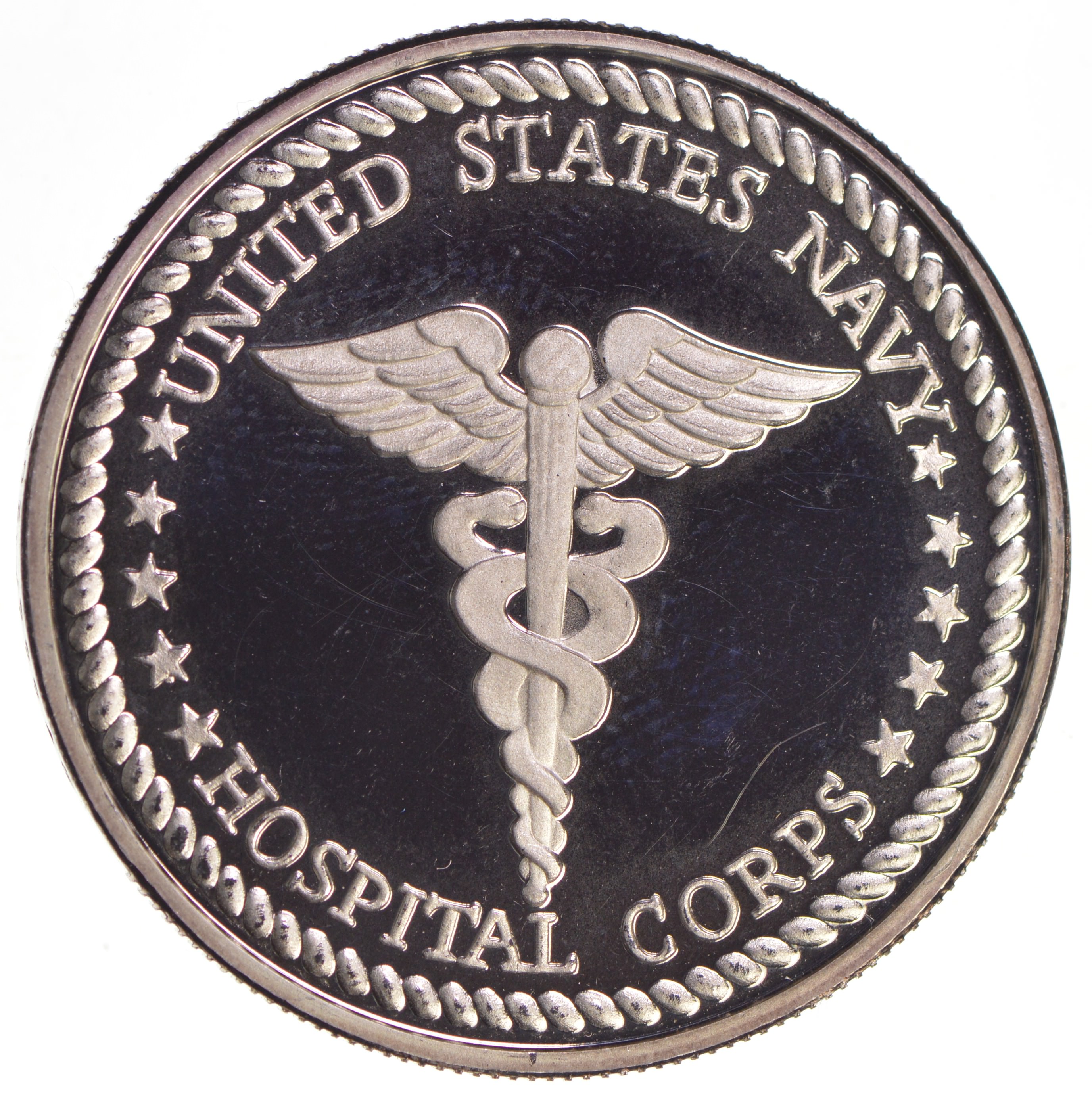 SILVER Uncirculated 1999 US Navy Hospital Corps - Commemorative US ...