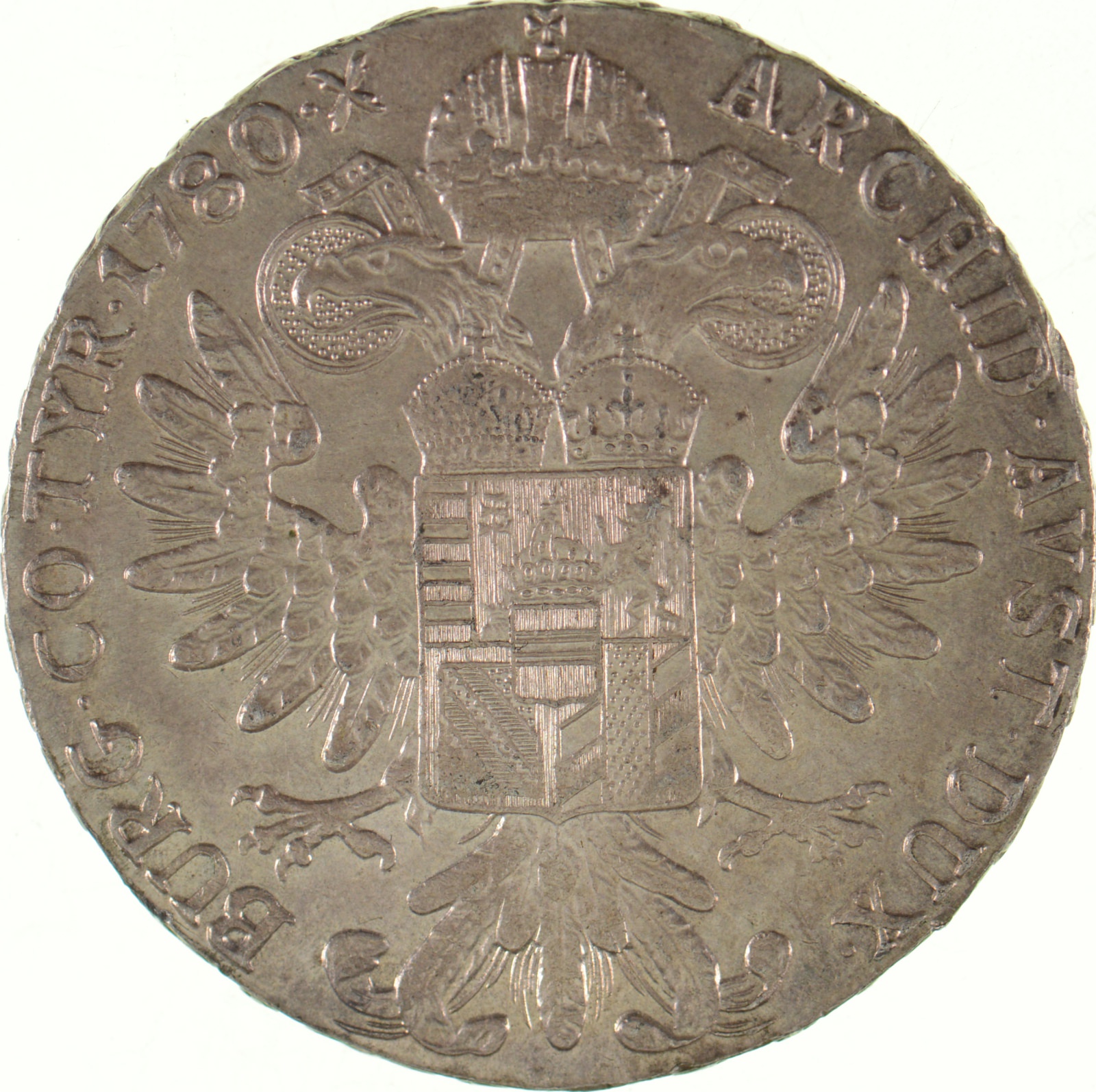 SILVER - WORLD COIN - 1780 Austria 1 Thaler - World Silver Coin ...