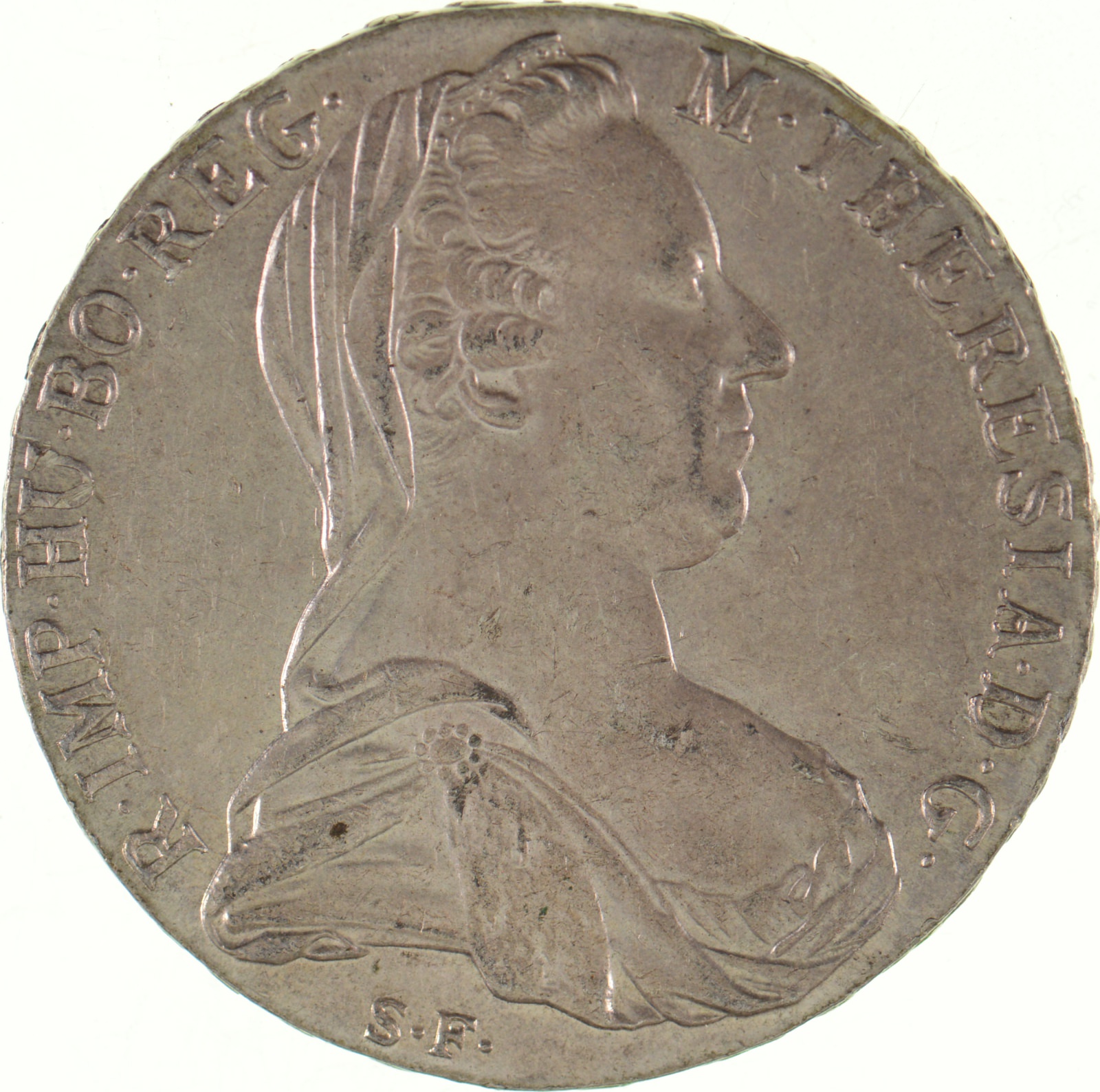 SILVER - WORLD COIN - 1780 Austria 1 Thaler - World Silver Coin ...