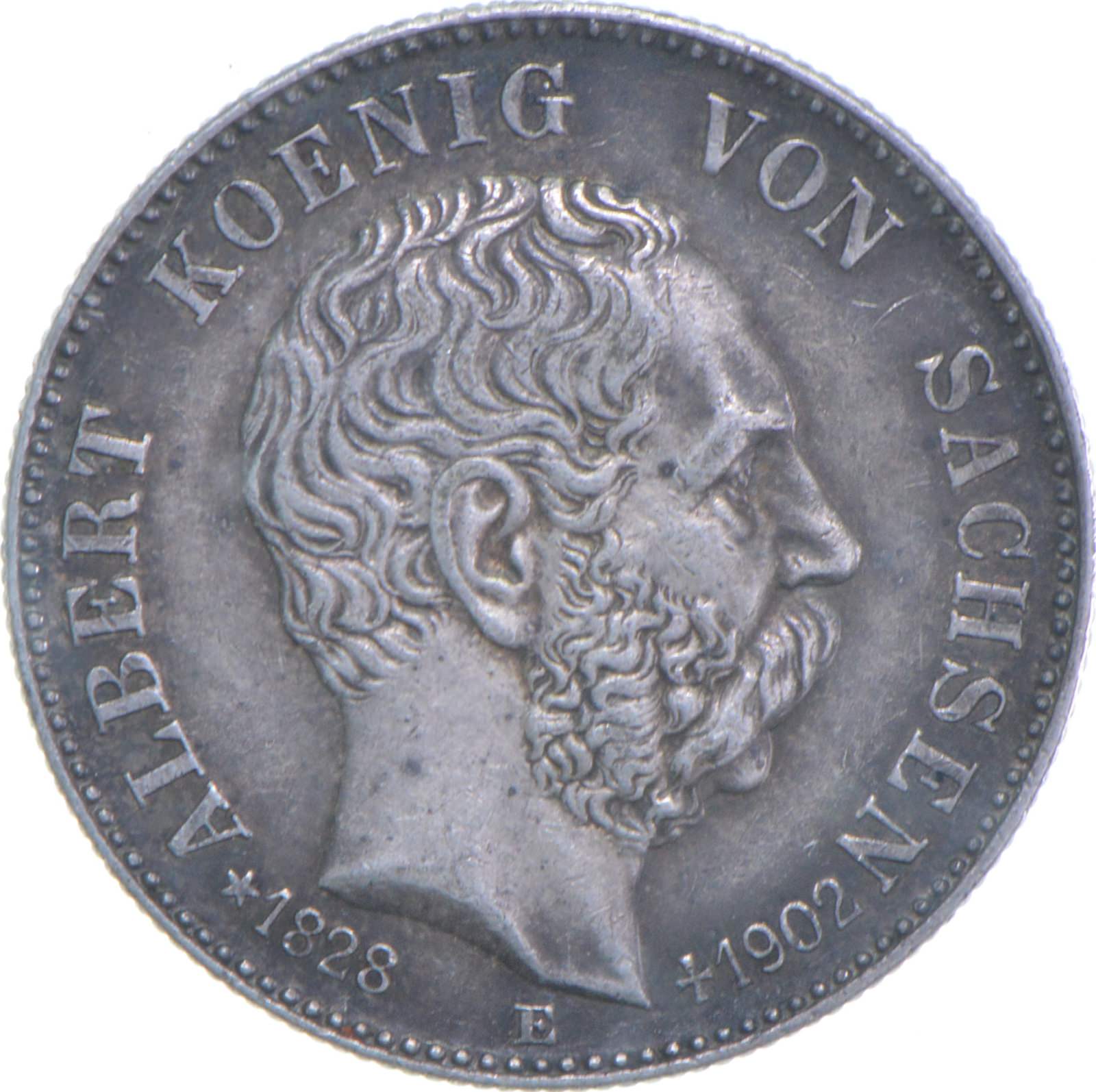SILVER - WORLD Coin - 1902 Germany 2 Mark - Grand-Duchy Of Baden ...