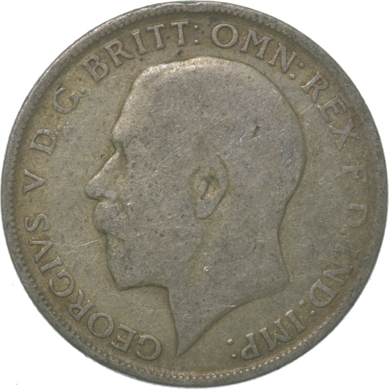 SILVER - WORLD Coin - 1921 Great Britain 1 Florin - World Silver Coin ...
