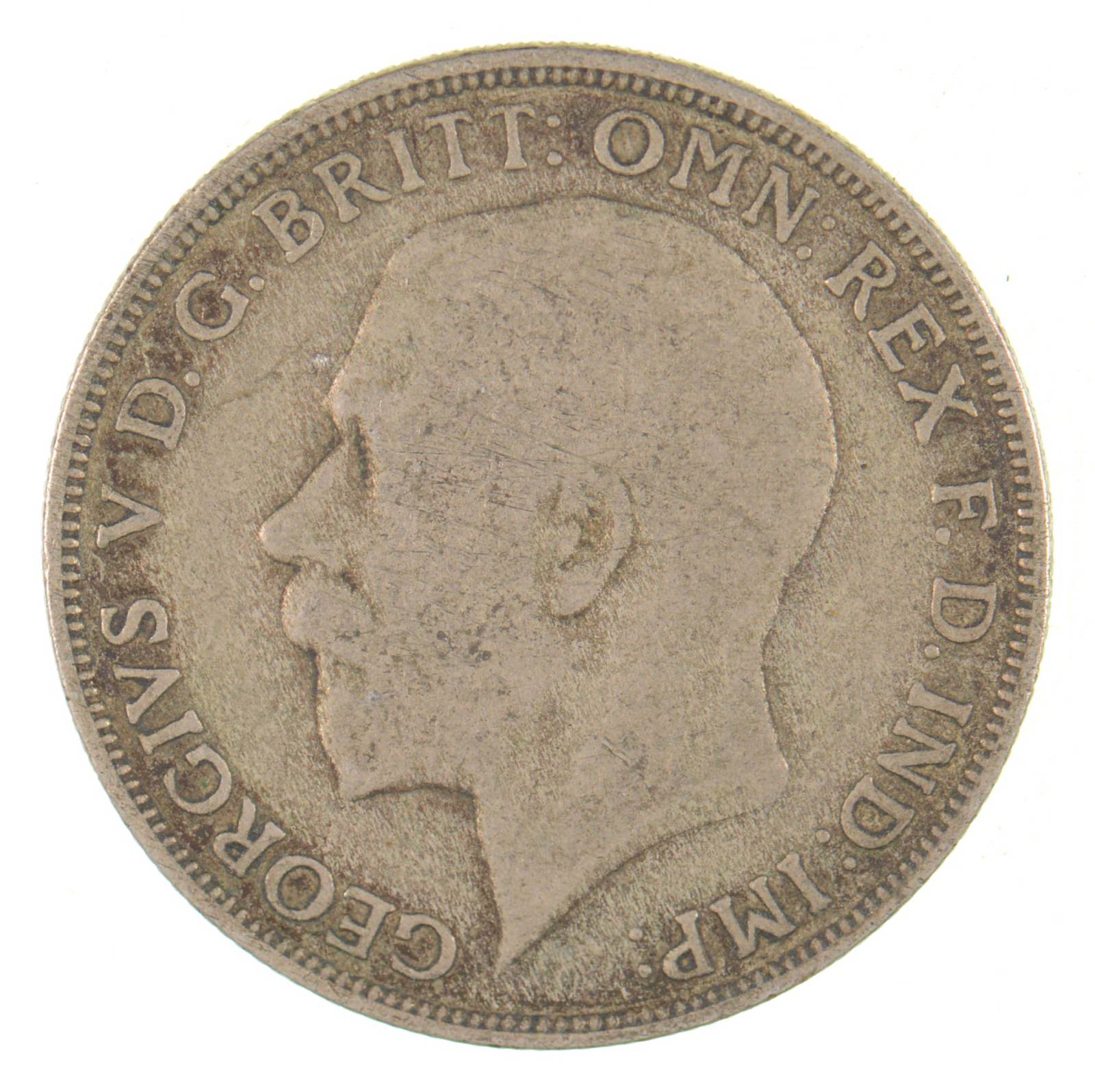 SILVER - WORLD Coin - 1921 Great Britain 1 Florin - World Silver Coin ...